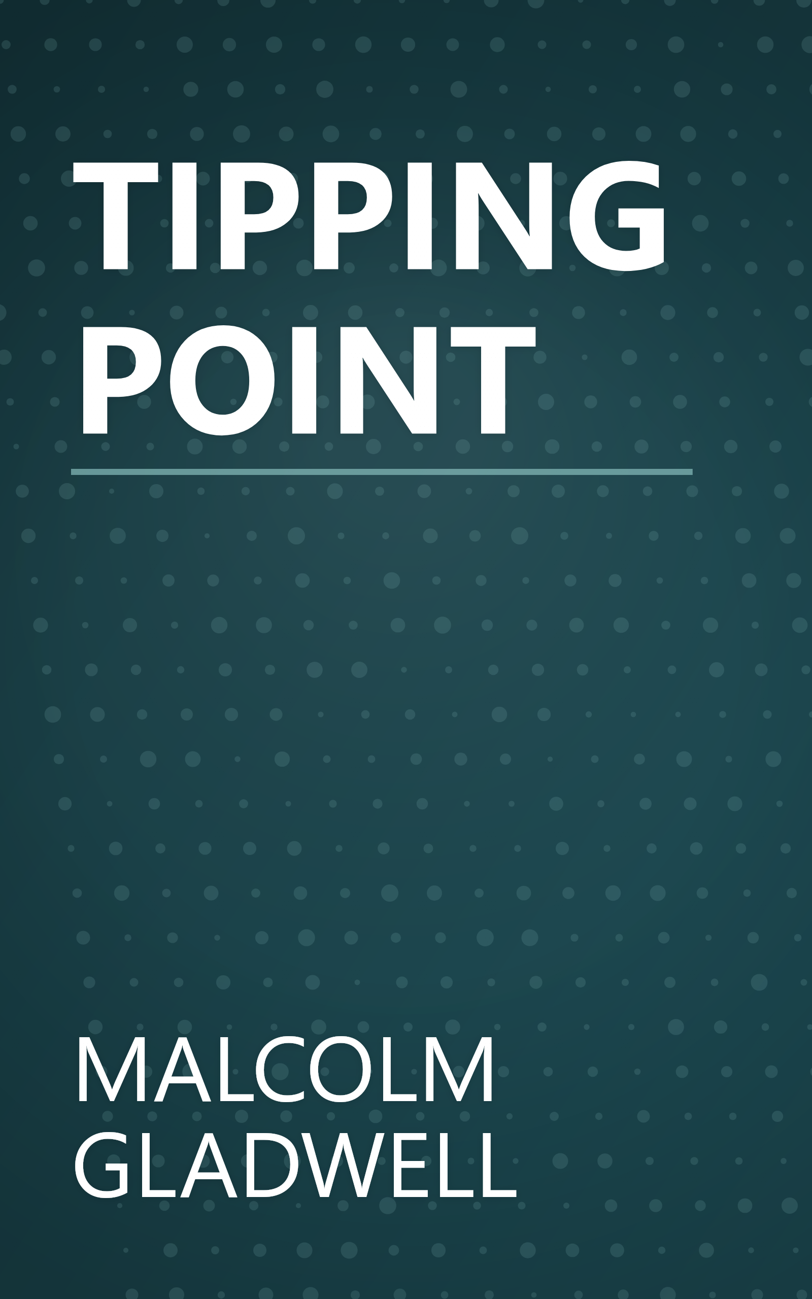 TIPPING POINT book cover