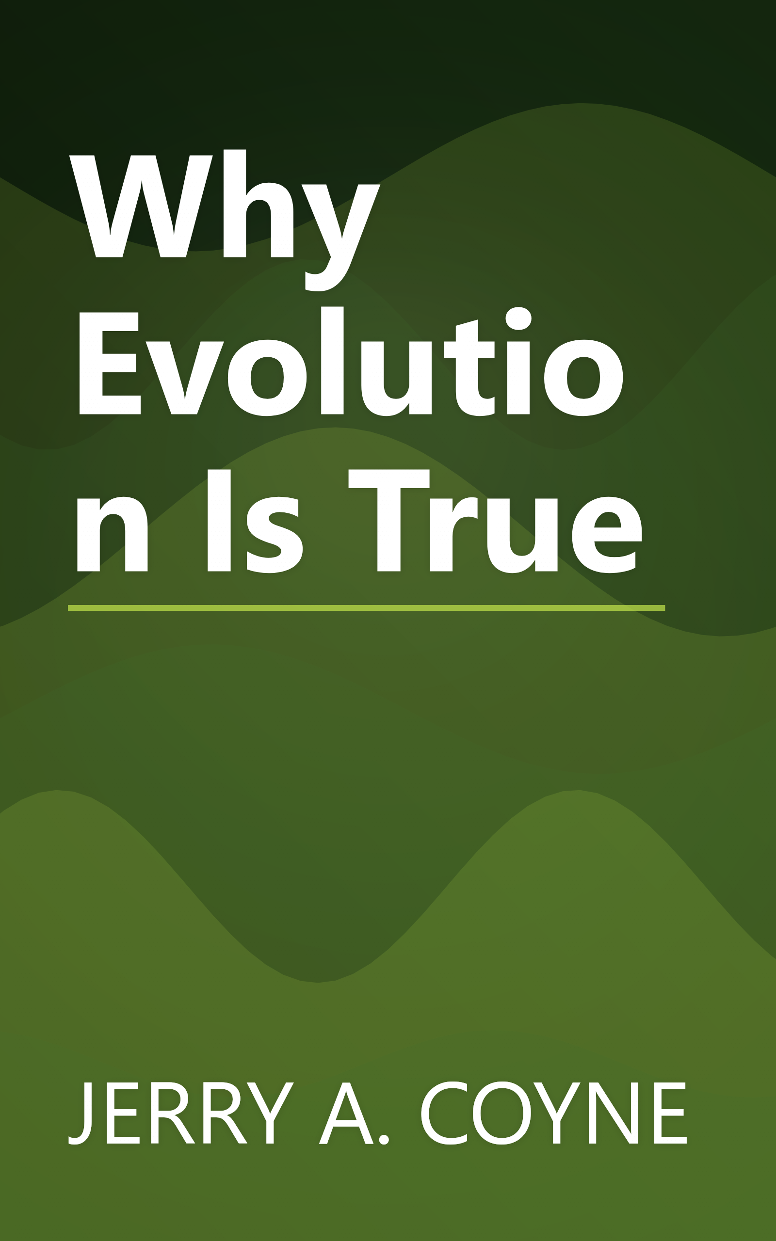 Why Evolution Is True book cover