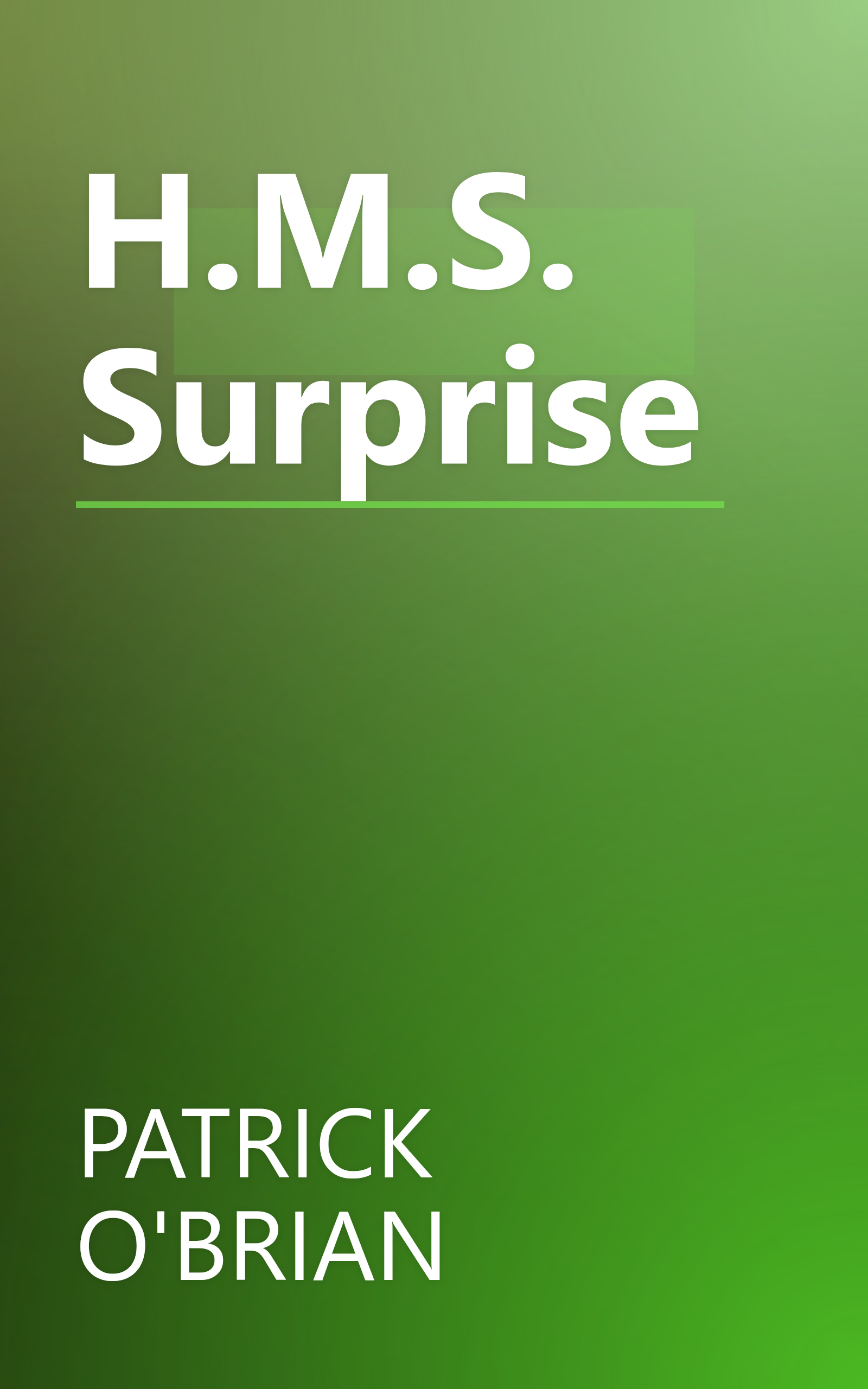 H.M.S. Surprise book cover