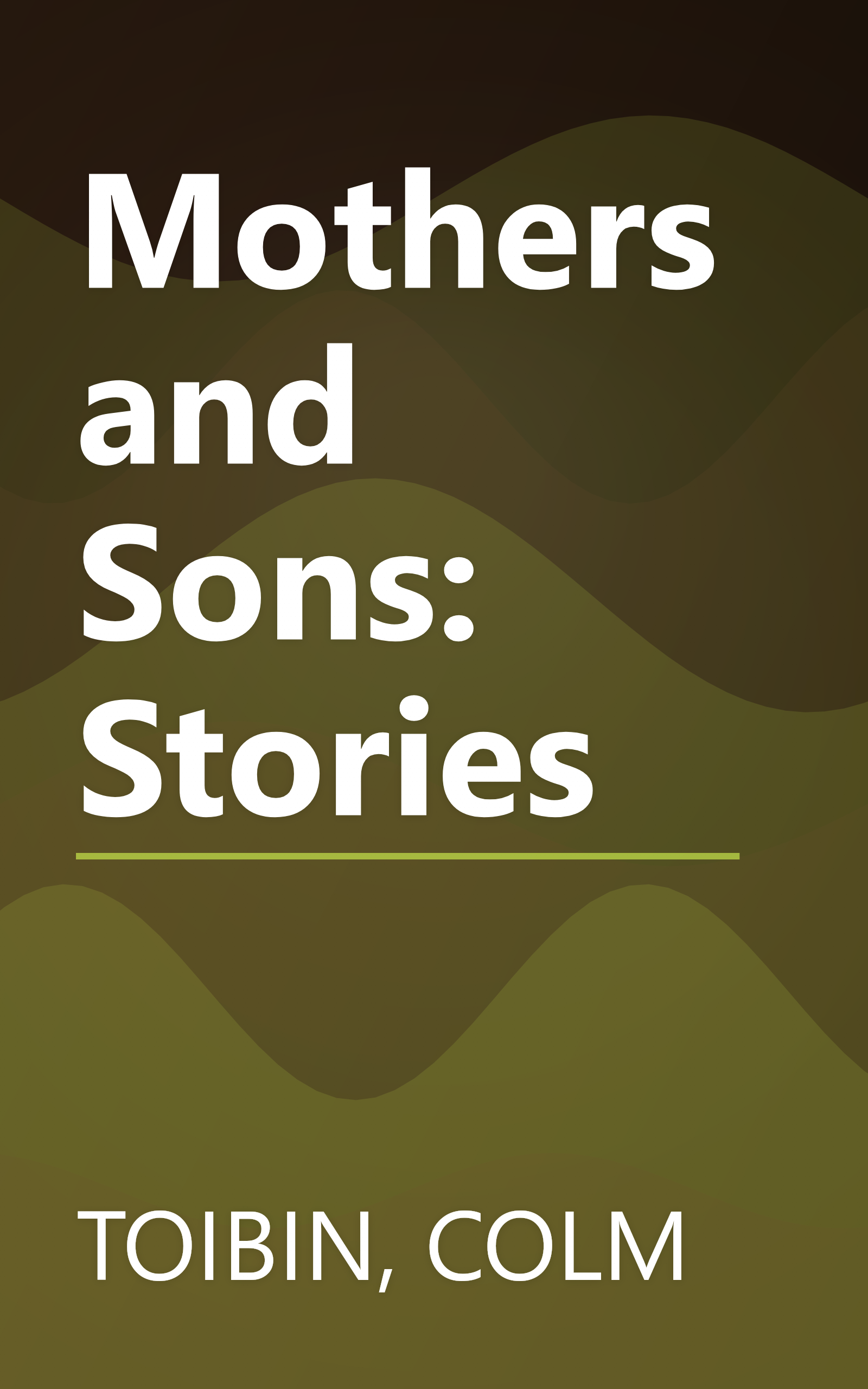 Mothers and Sons: Stories book cover