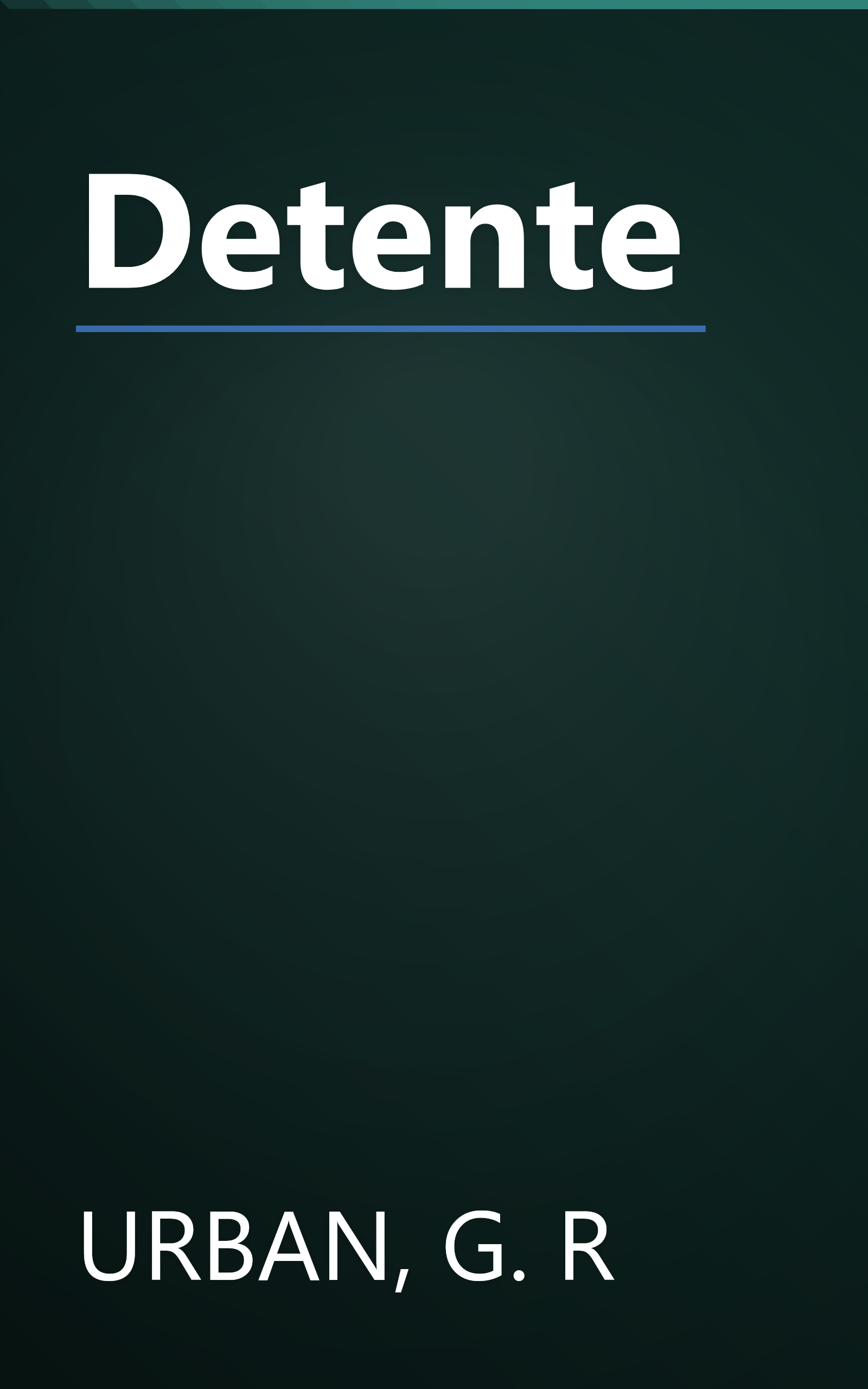 Detente book cover
