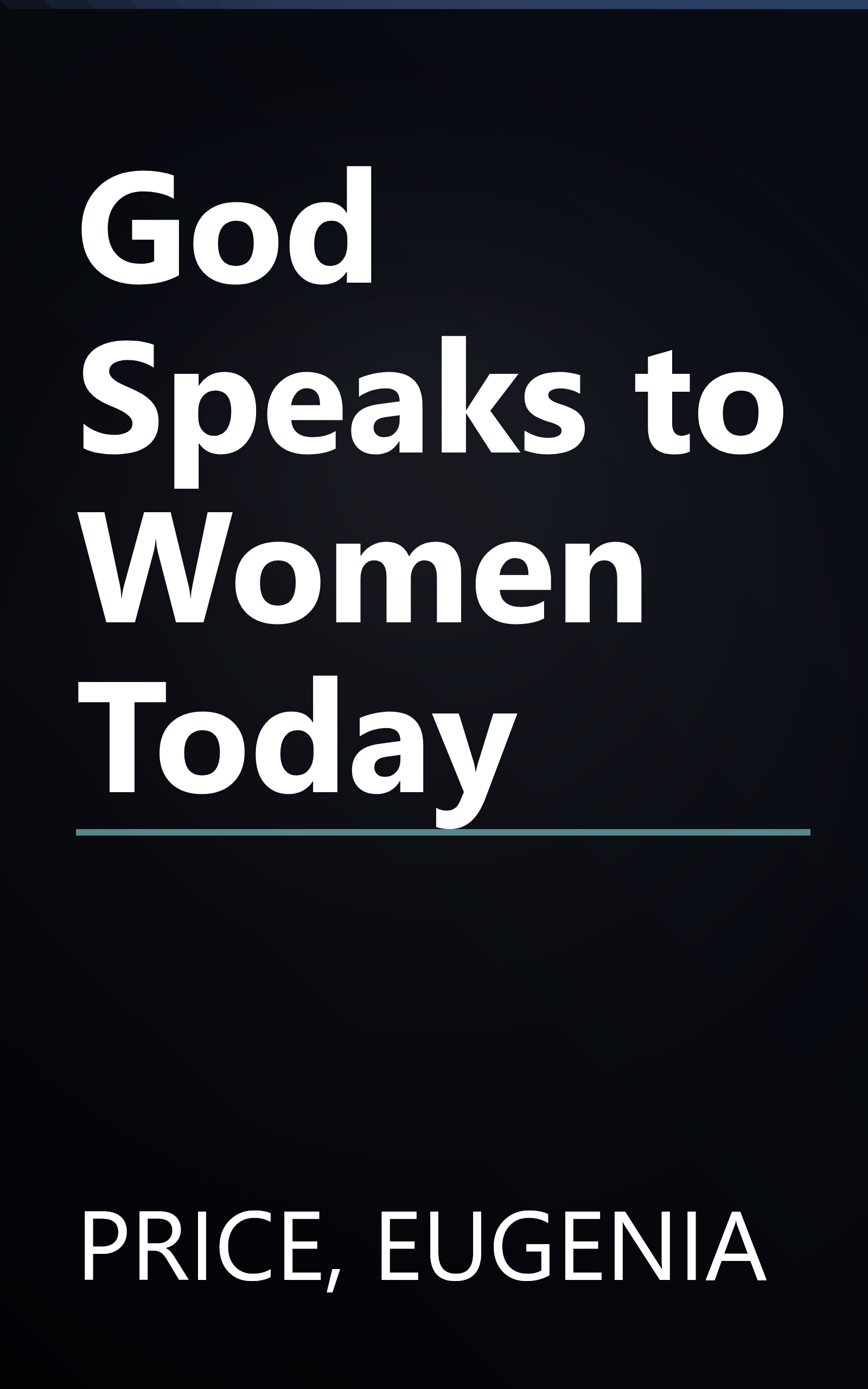 God Speaks to Women Today book cover