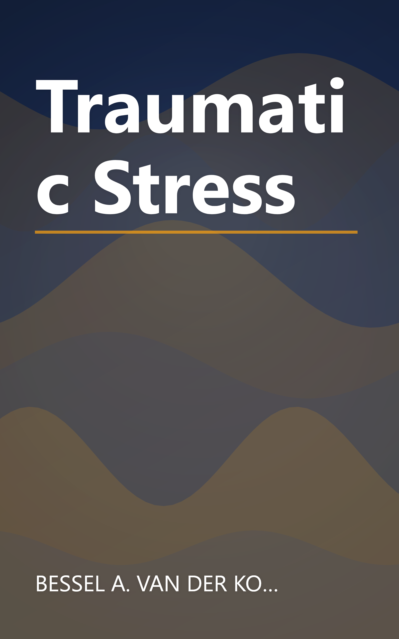 Traumatic Stress book cover