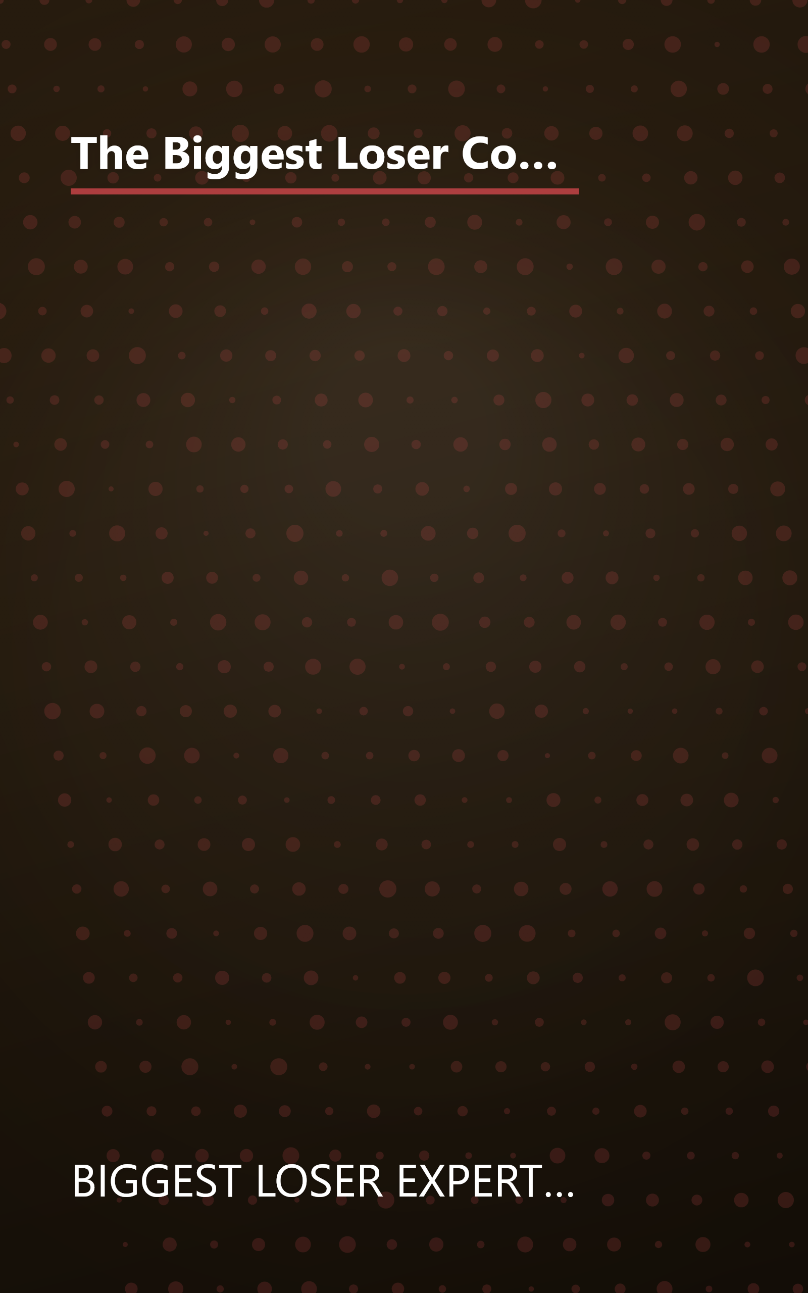 The Biggest Loser Complete Calorie Counter: The Quick and Easy Guide to Thousands of Foods from Grocery Stores and Popular Restaurants book cover