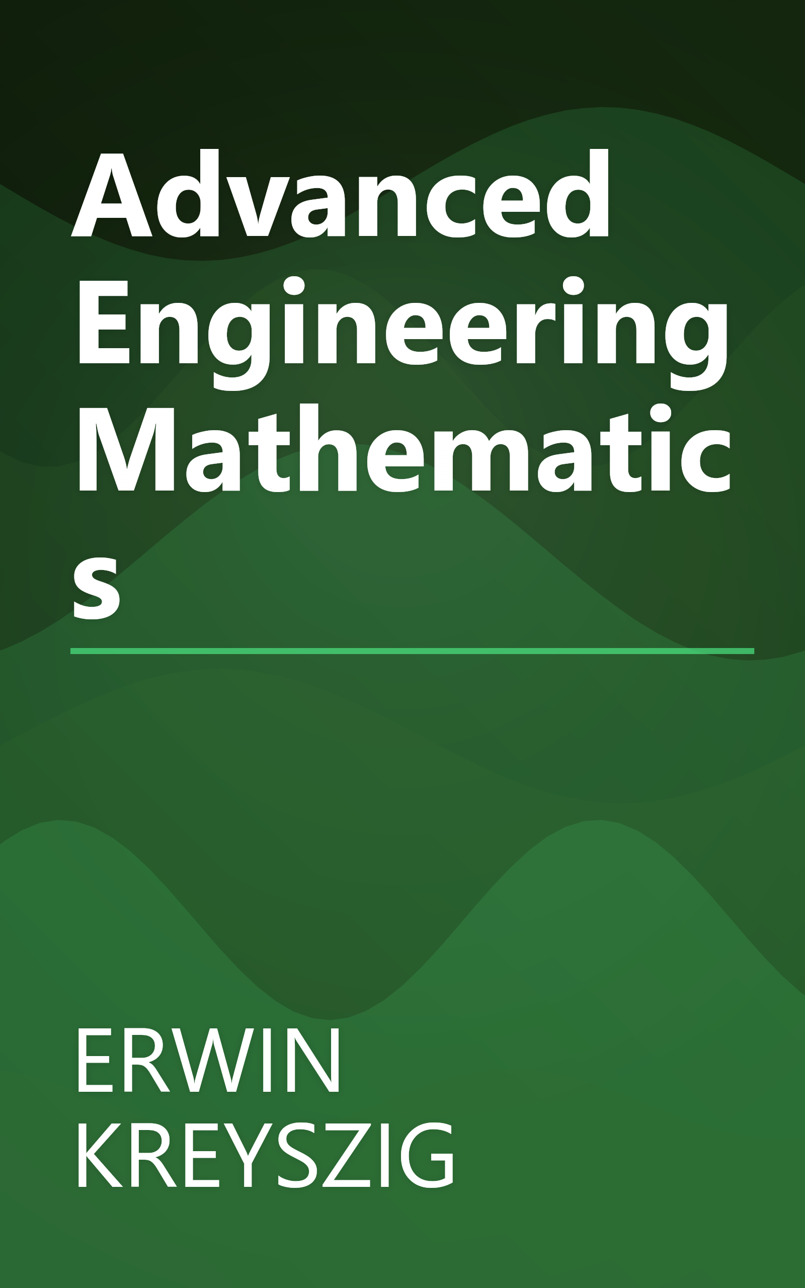 Advanced Engineering Mathematics book cover