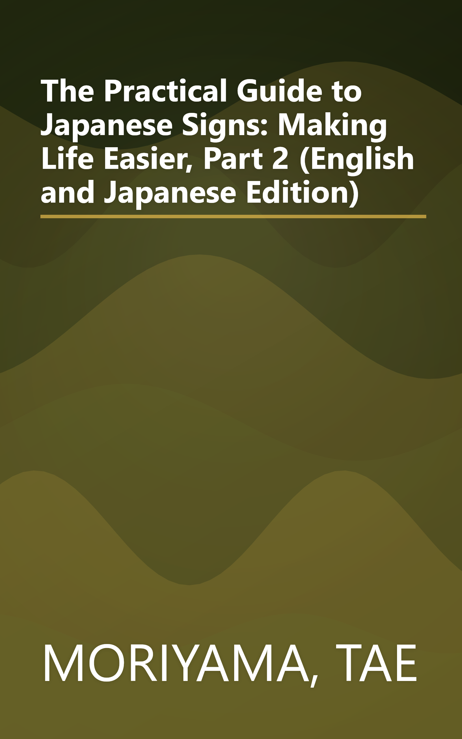 The Practical Guide to Japanese Signs: Making Life Easier, Part 2 (English and Japanese Edition) book cover