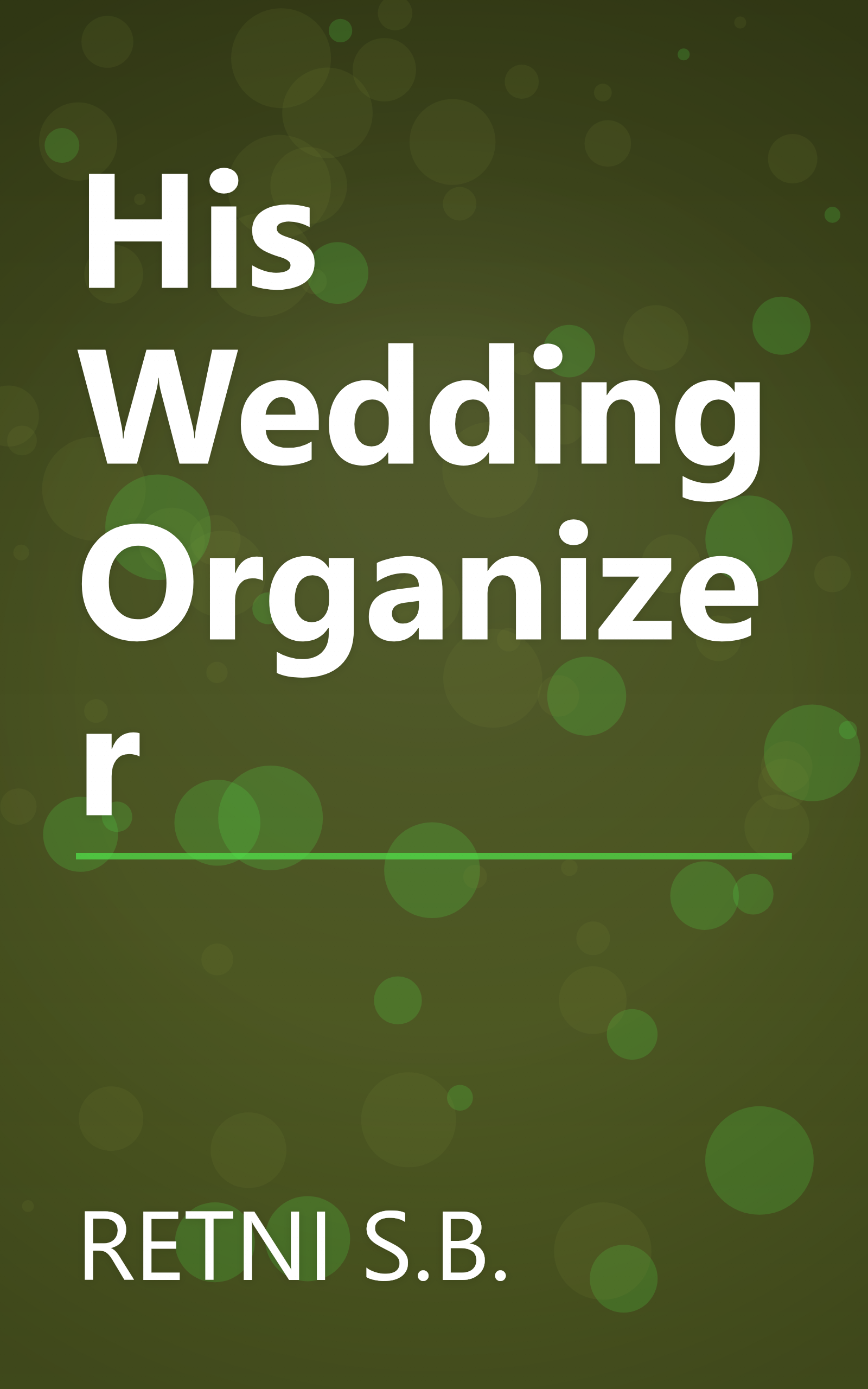 His Wedding Organizer book cover