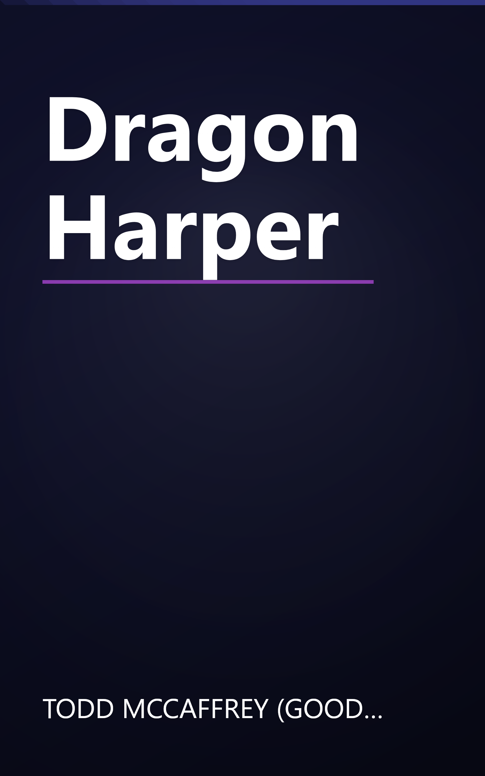 Dragon Harper book cover