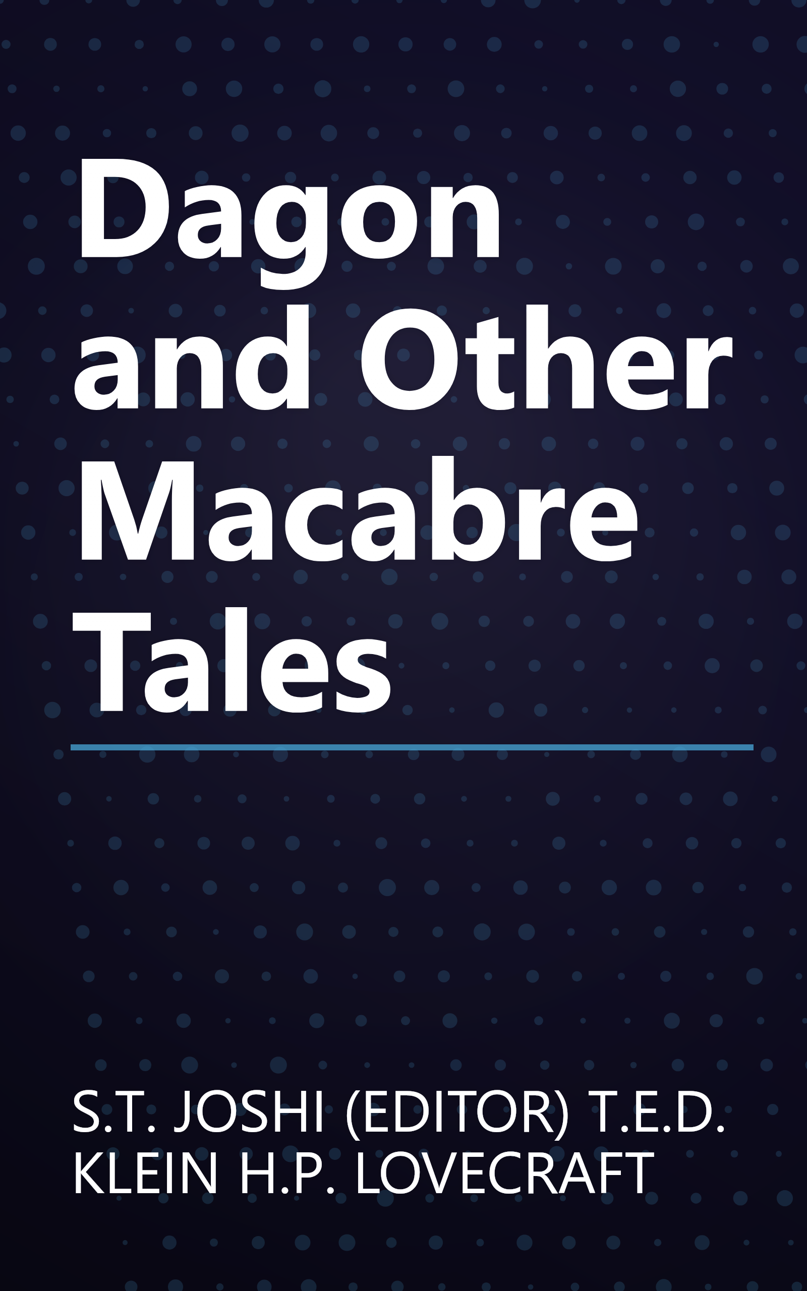 Dagon and Other Macabre Tales book cover