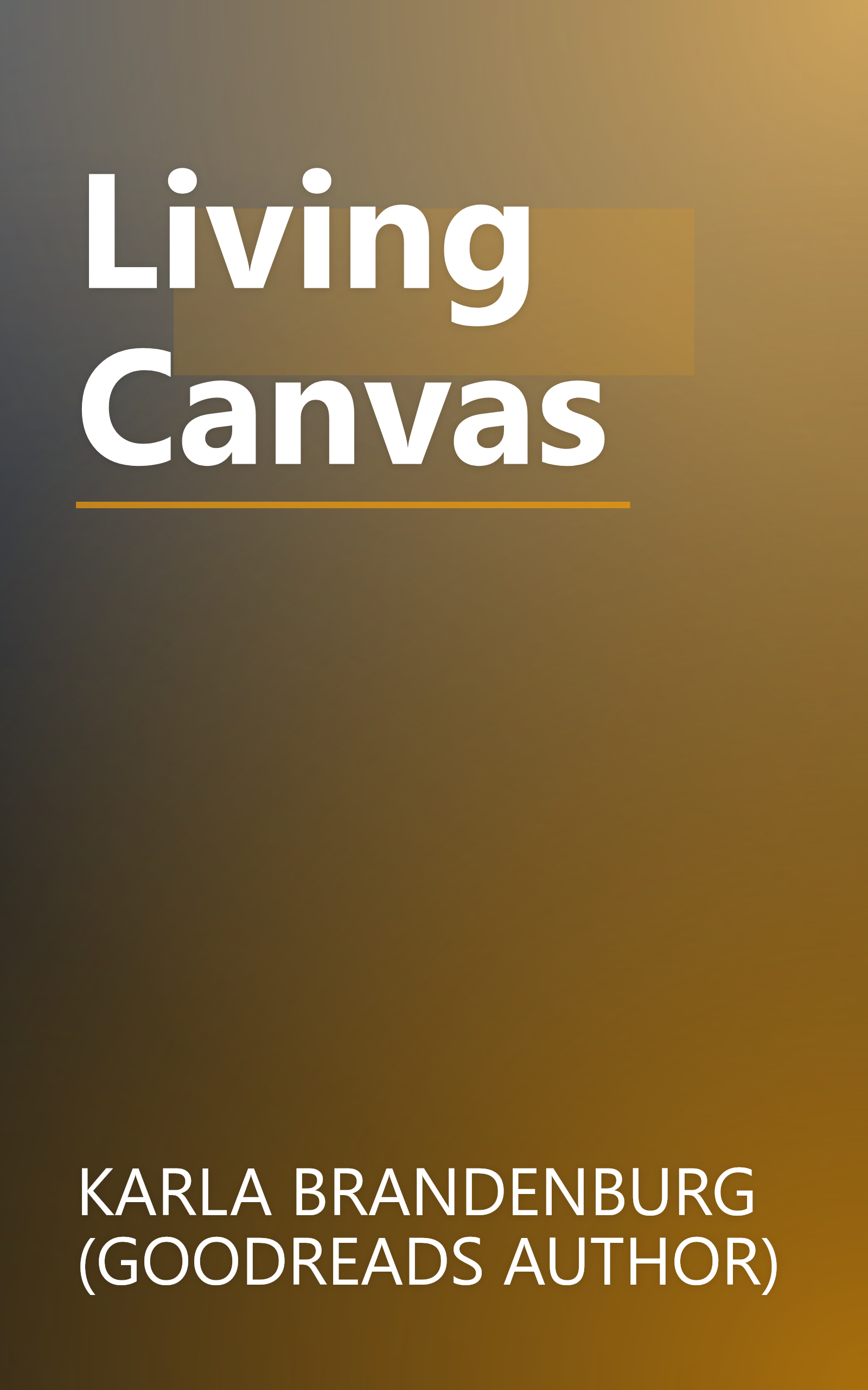Living Canvas book cover