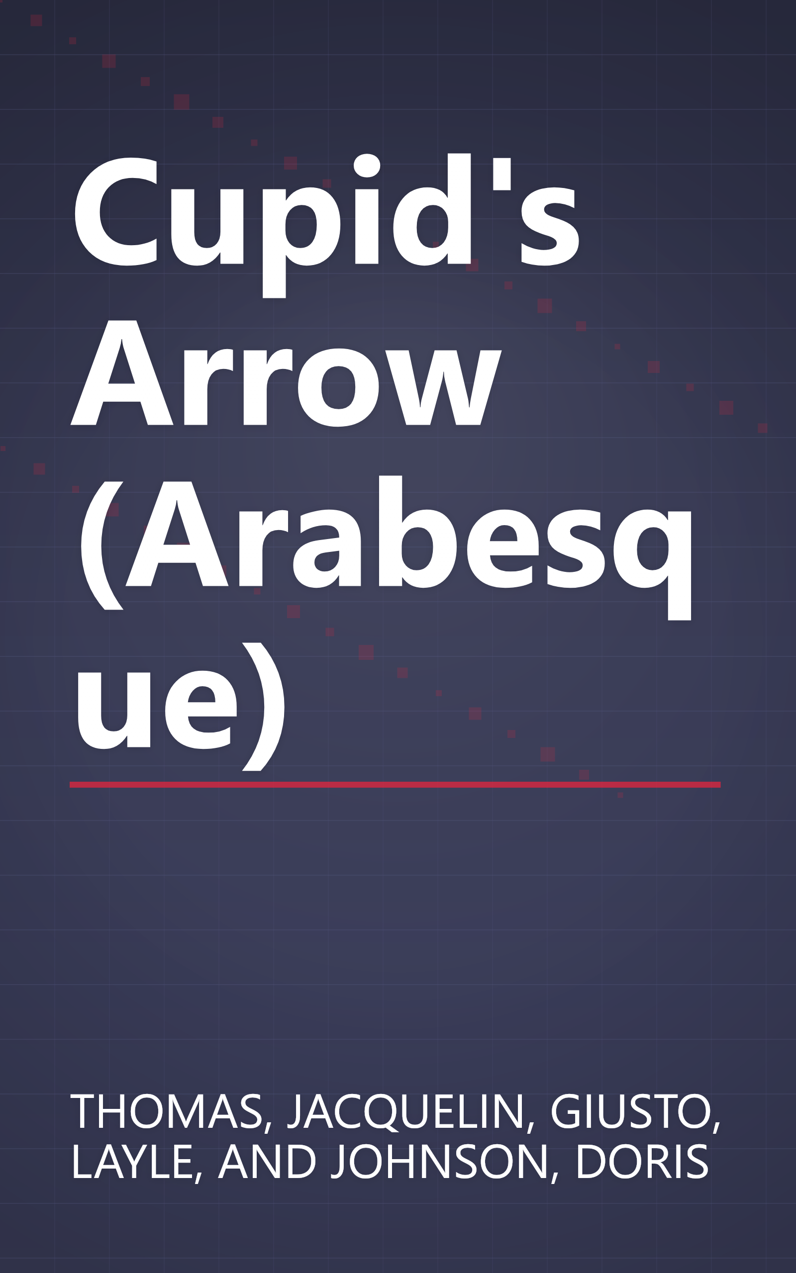 Cupid's Arrow (Arabesque) book cover