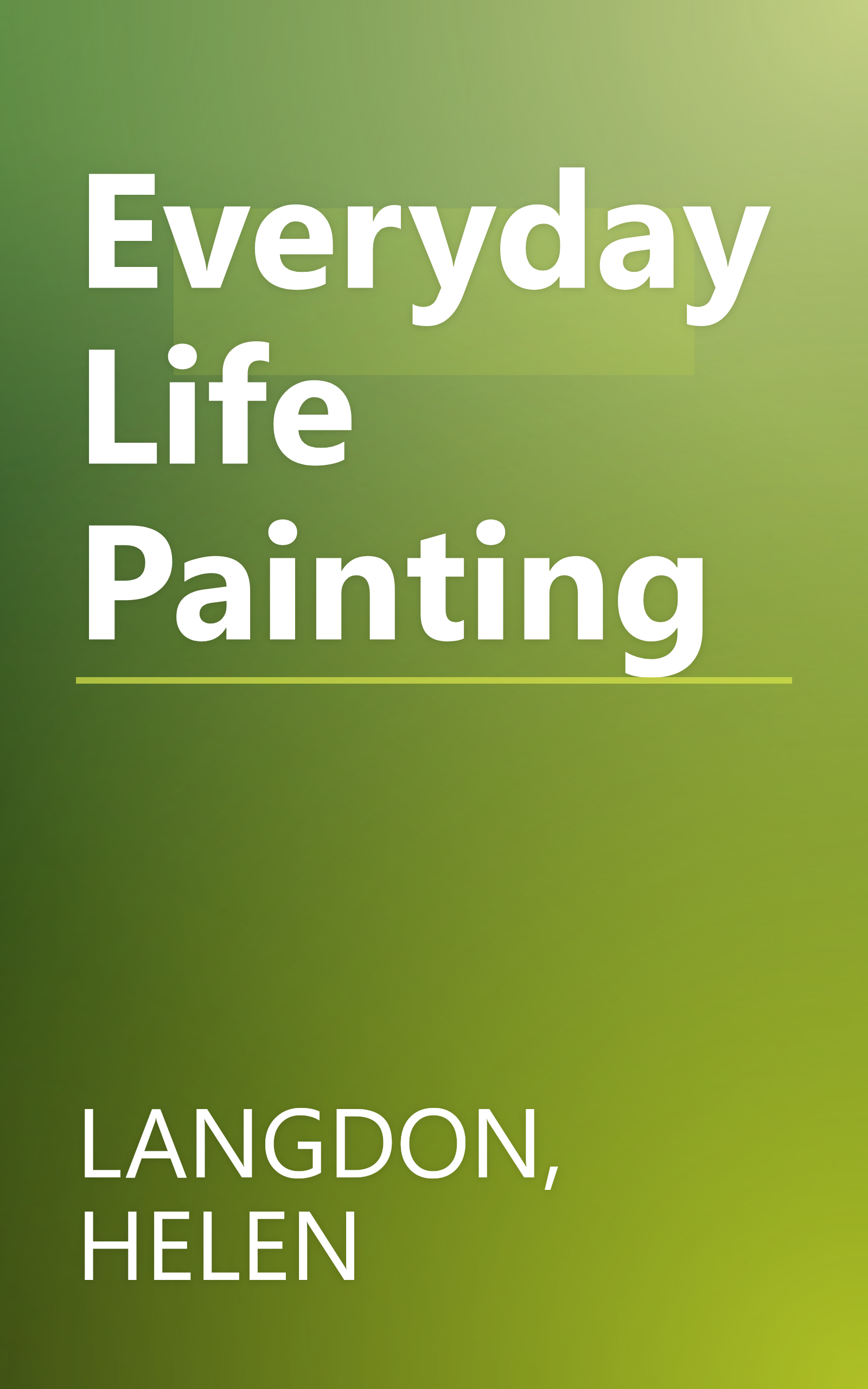 Everyday Life Painting book cover