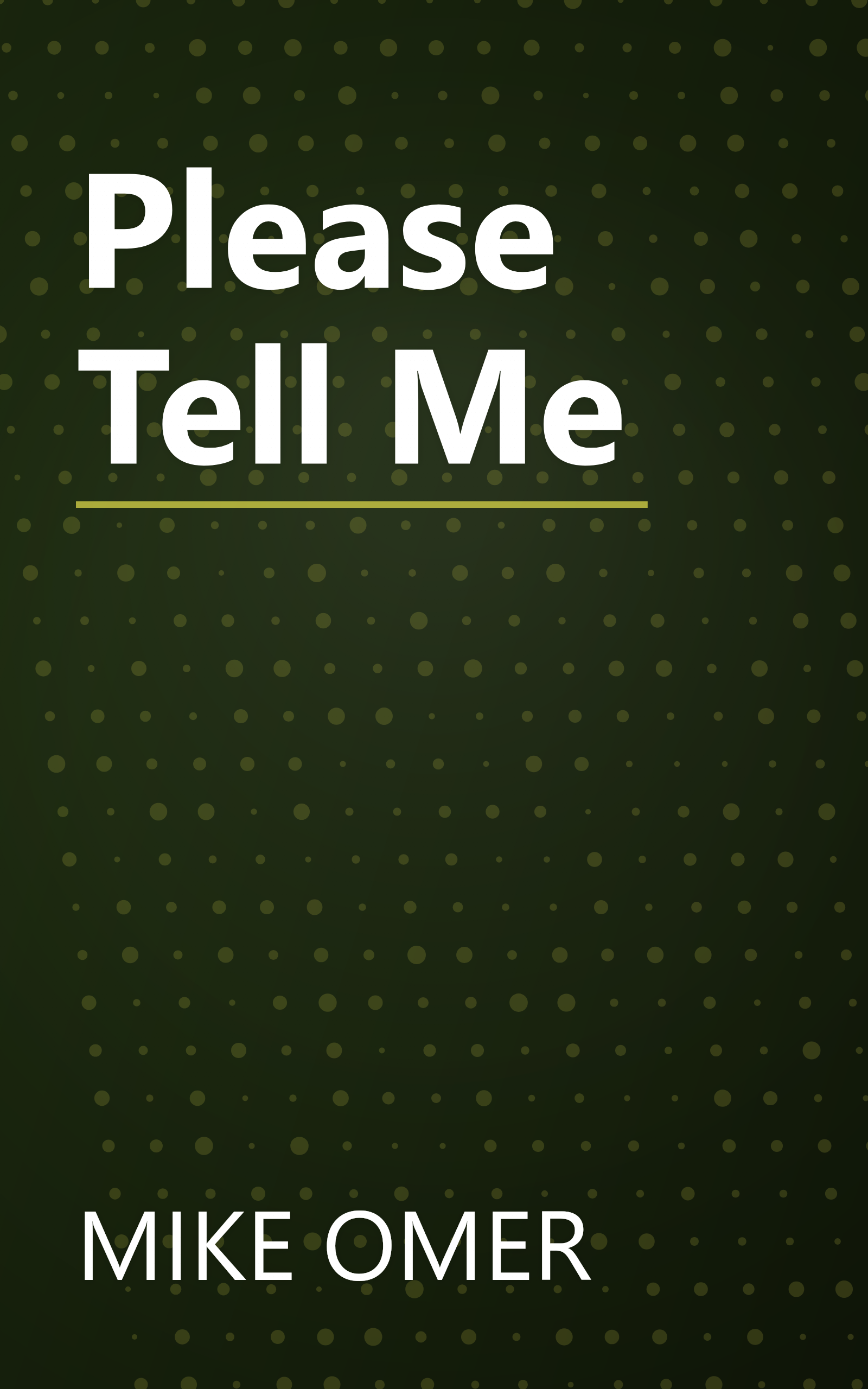 Please Tell Me book cover