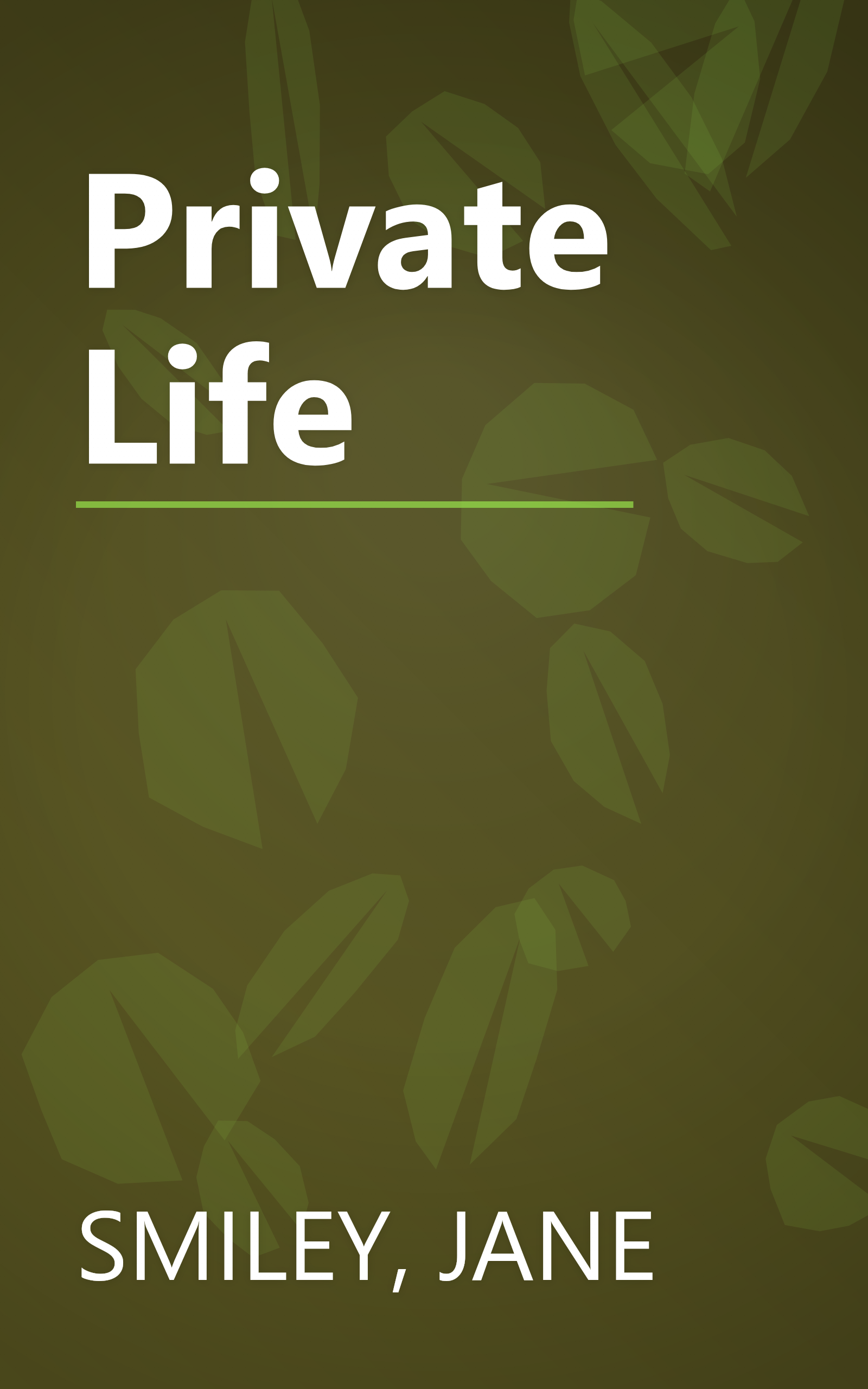 Private Life book cover