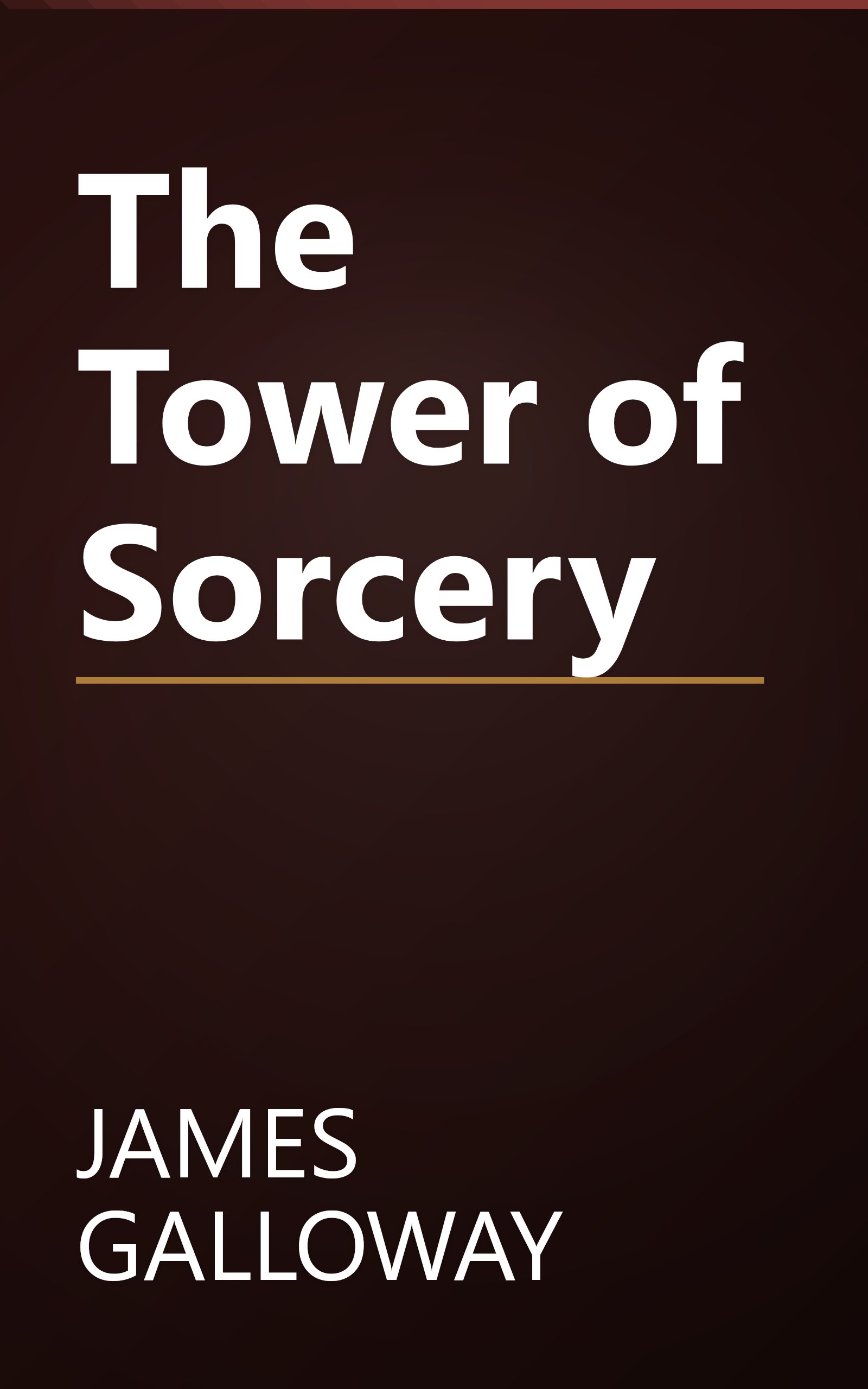 The Tower of Sorcery book cover