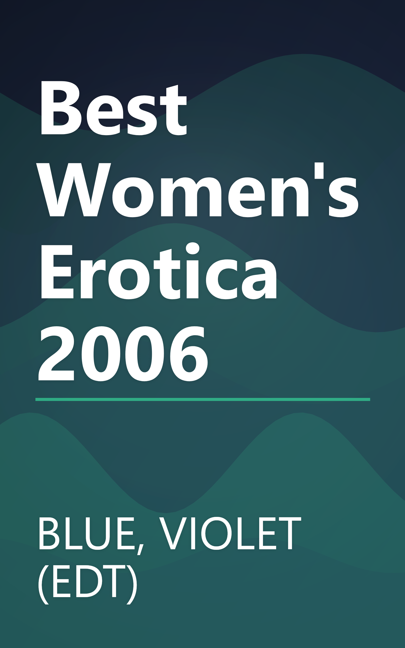 Best Women's Erotica 2006 book cover