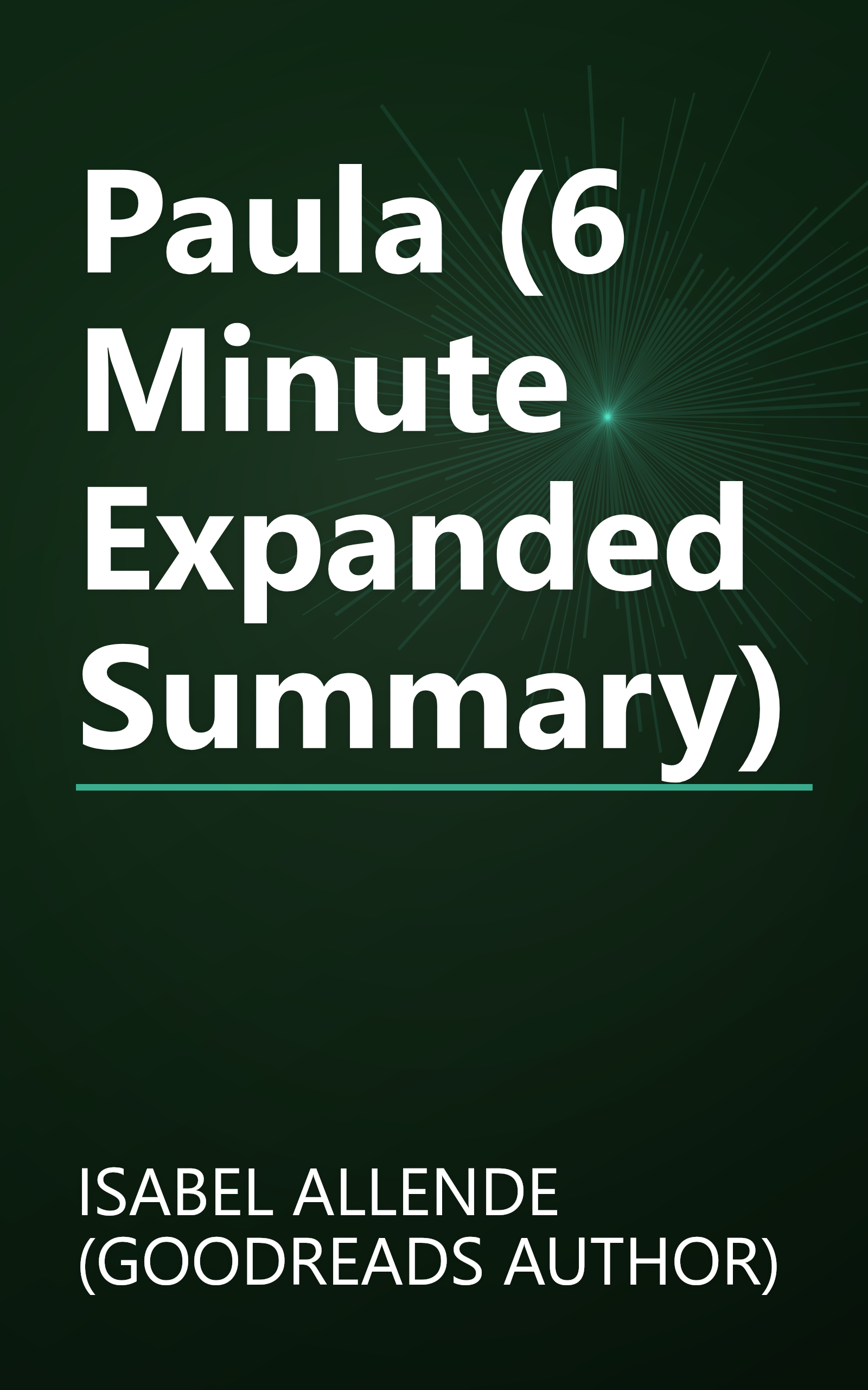 Paula (6 Minute   Expanded Summary) book cover