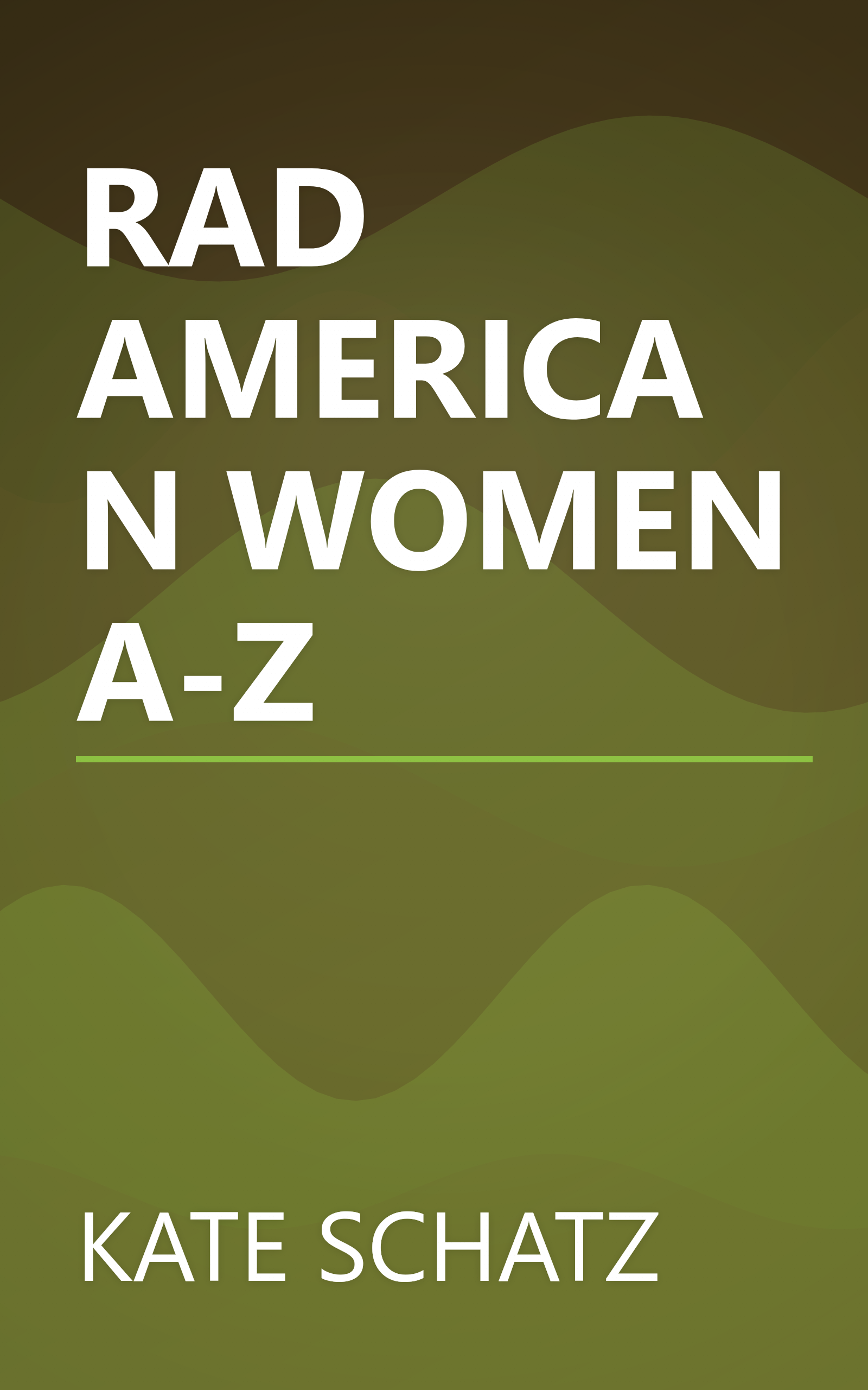 RAD AMERICAN WOMEN A-Z book cover