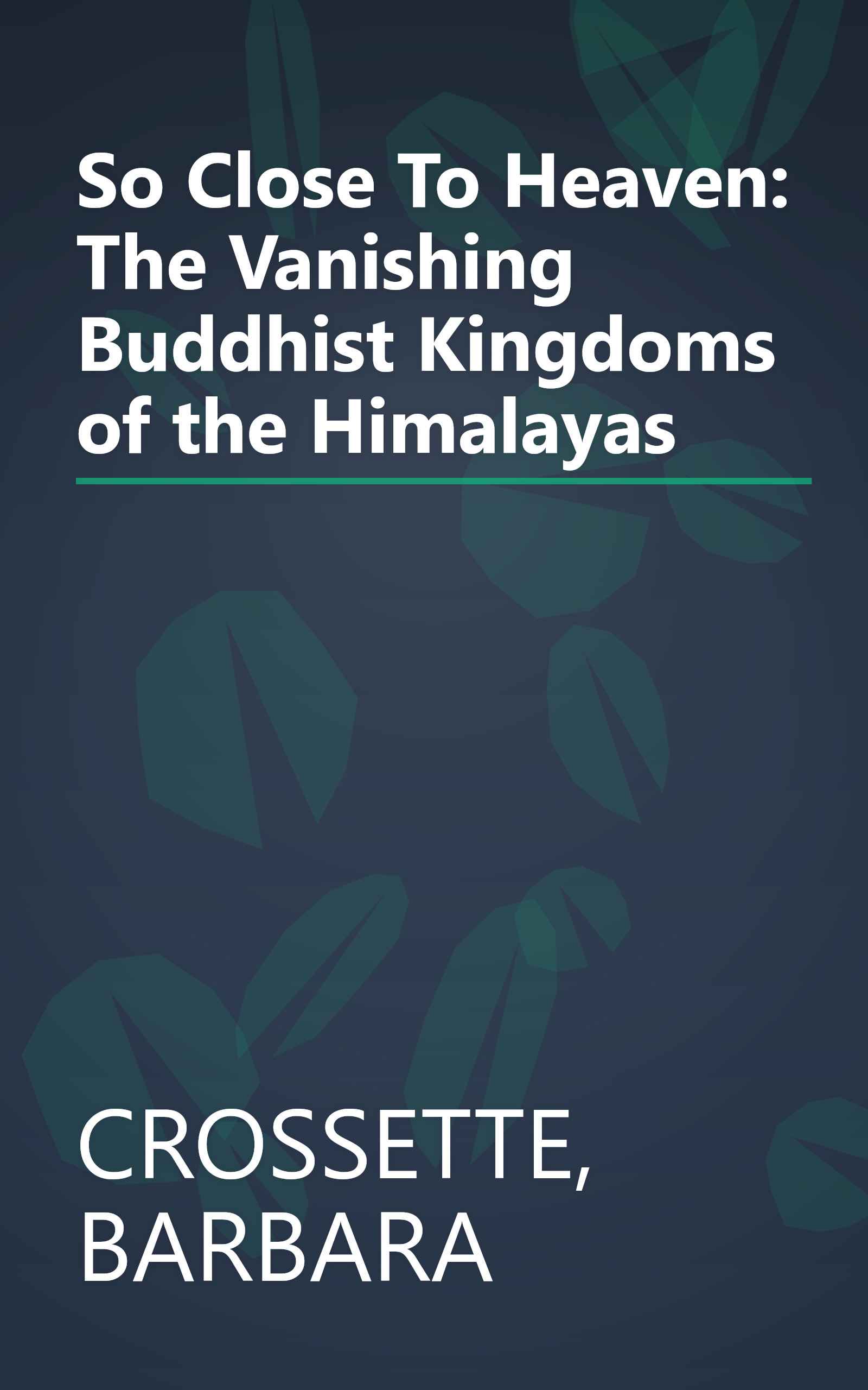 So Close To Heaven: The Vanishing Buddhist Kingdoms of the Himalayas book cover