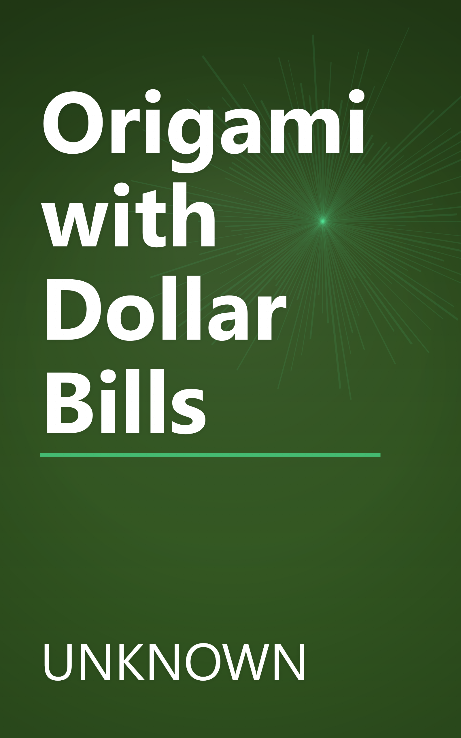Origami with Dollar Bills book cover