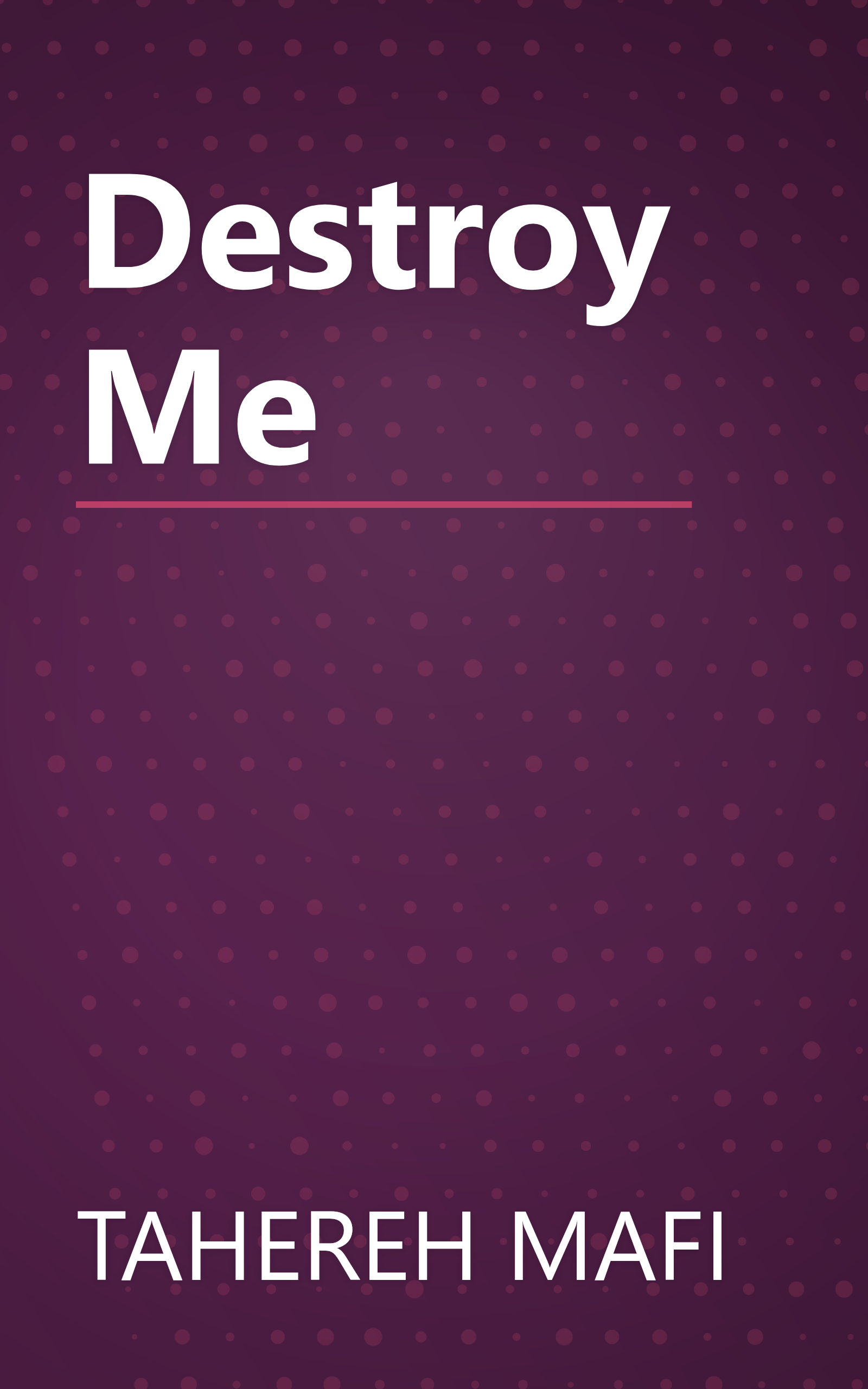Destroy Me book cover