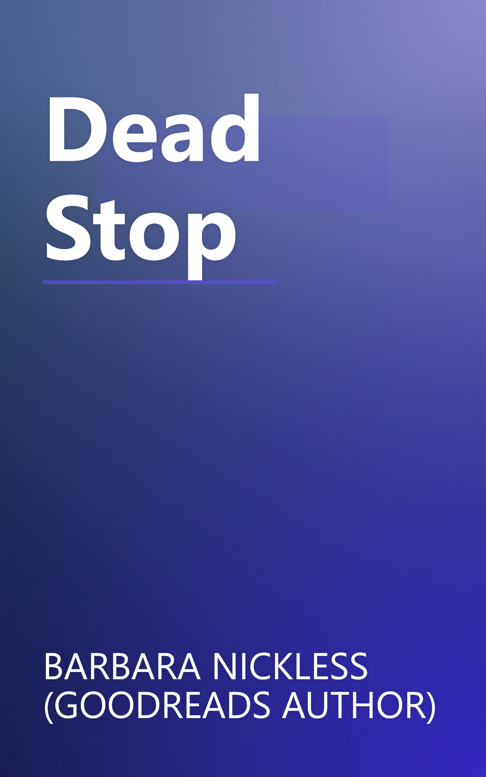 Dead Stop book cover