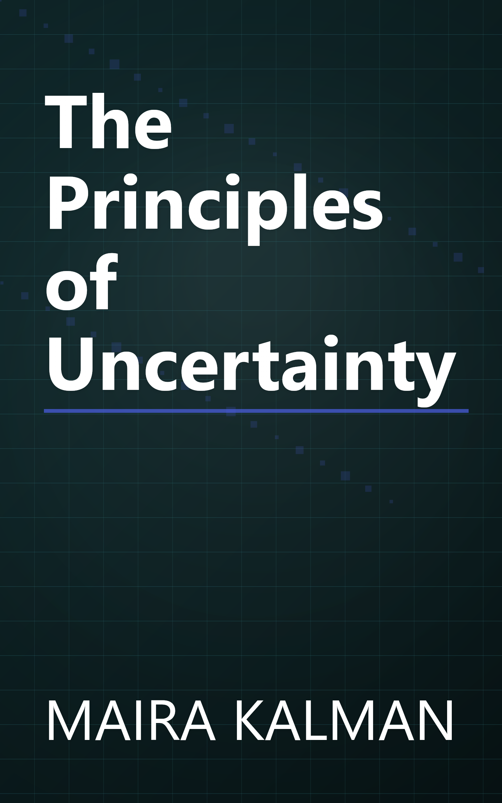 The Principles of Uncertainty book cover