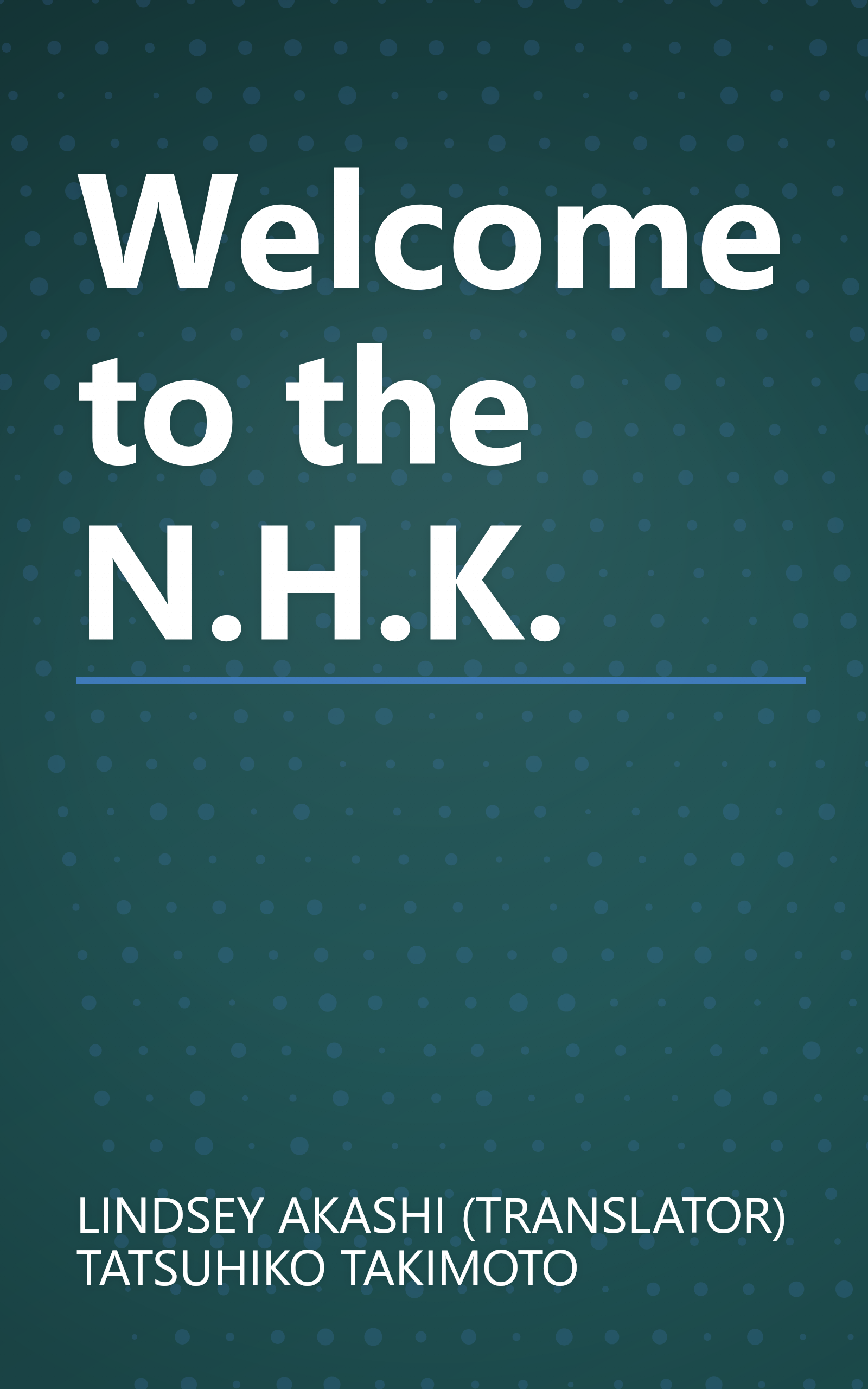 Welcome to the N.H.K. book cover