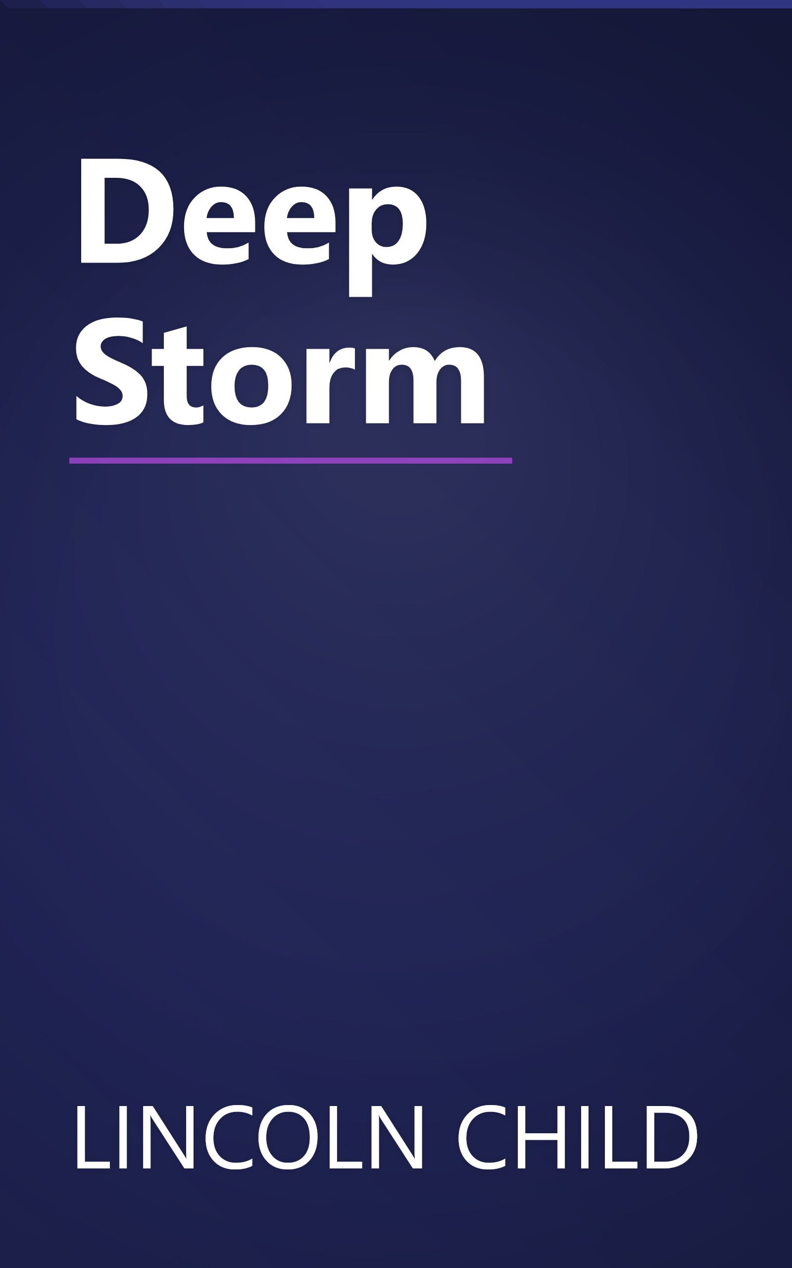 Deep Storm book cover