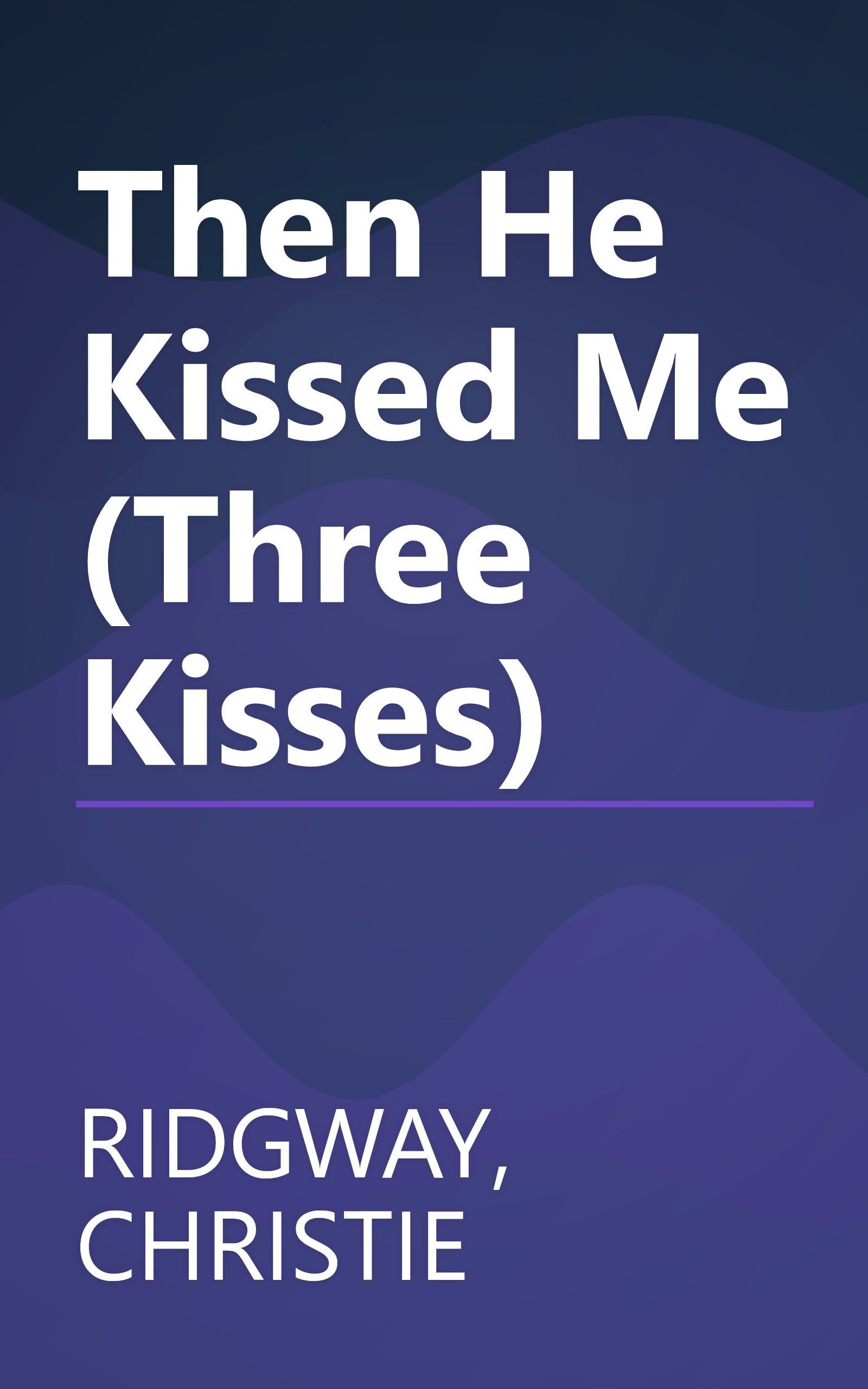 Then He Kissed Me (Three Kisses) book cover