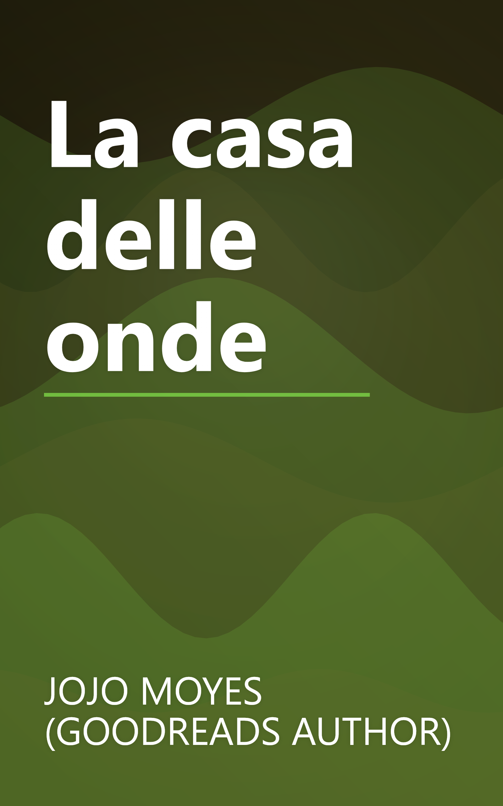 La casa delle onde book cover