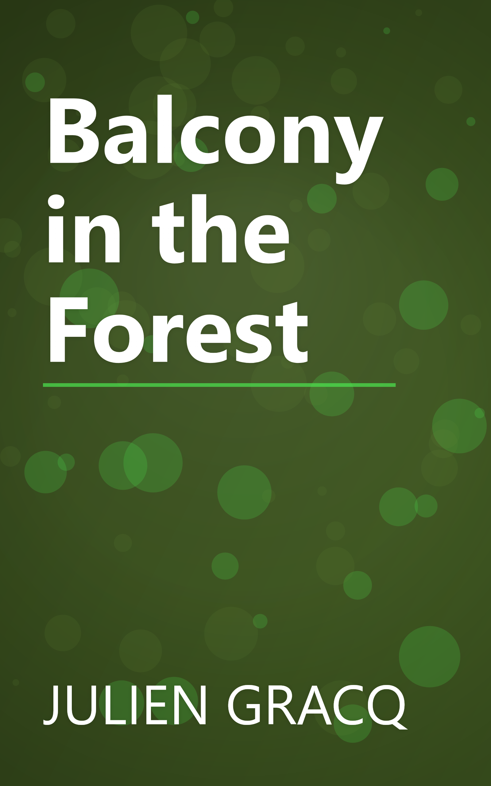 Balcony in the Forest book cover