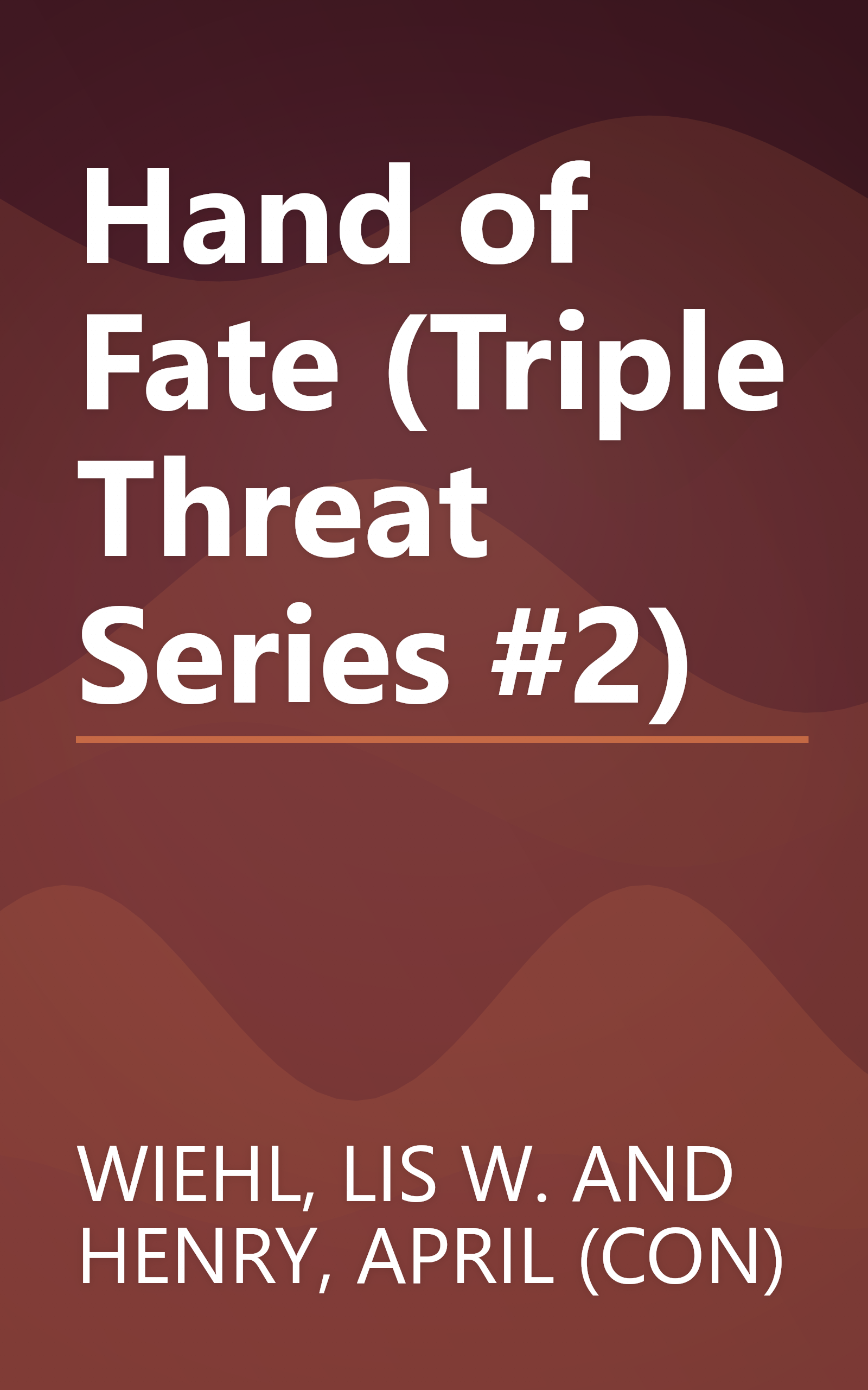 Hand of Fate (Triple Threat Series #2) book cover