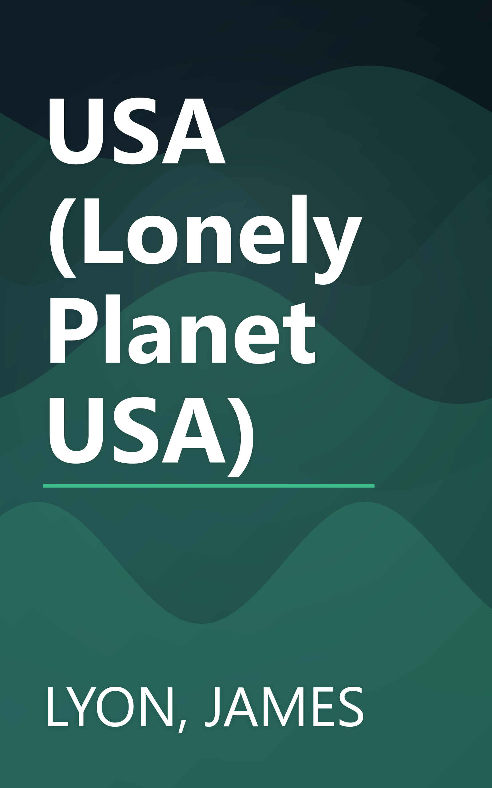 USA (Lonely Planet USA) book cover
