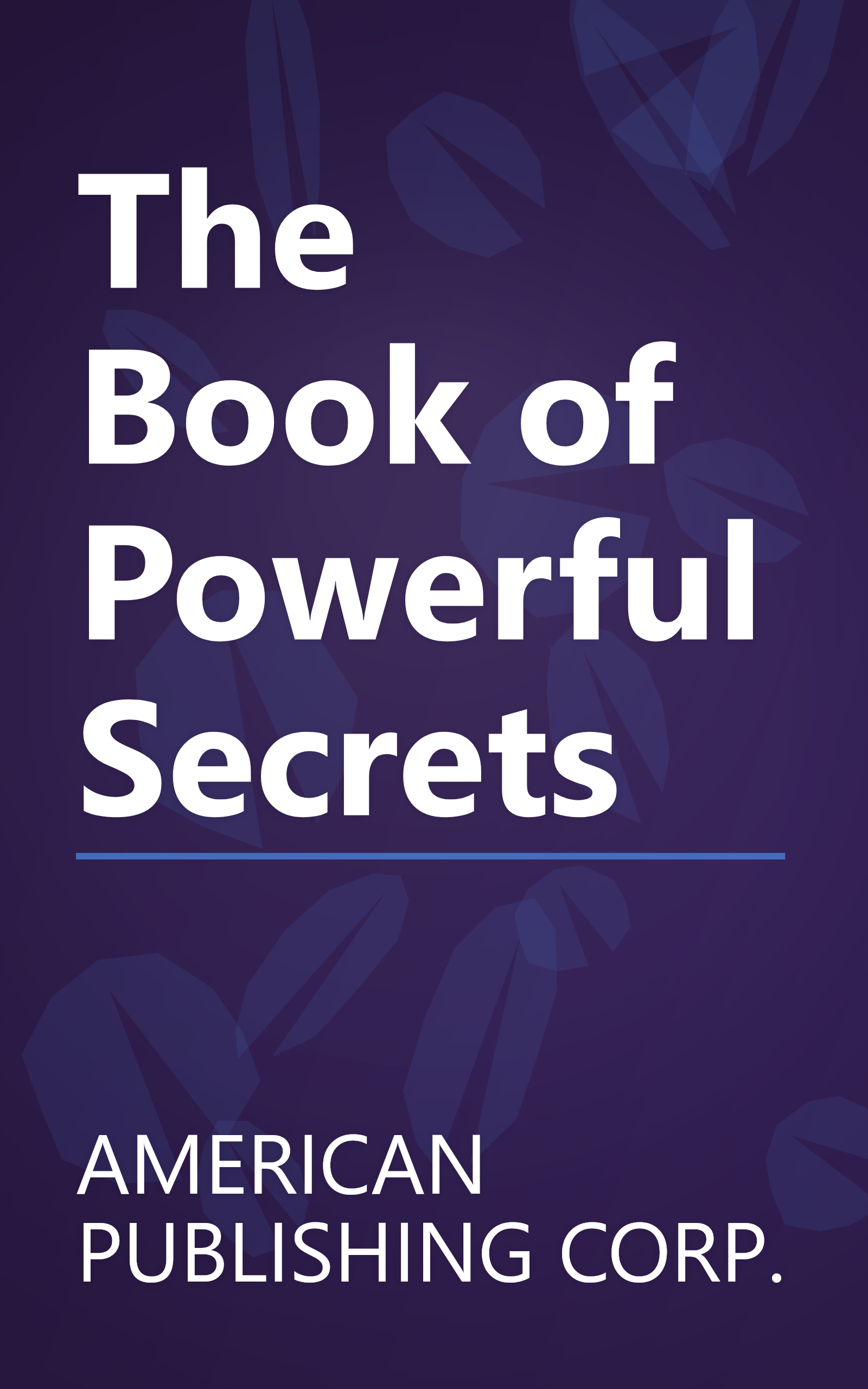 The Book of Powerful Secrets book cover