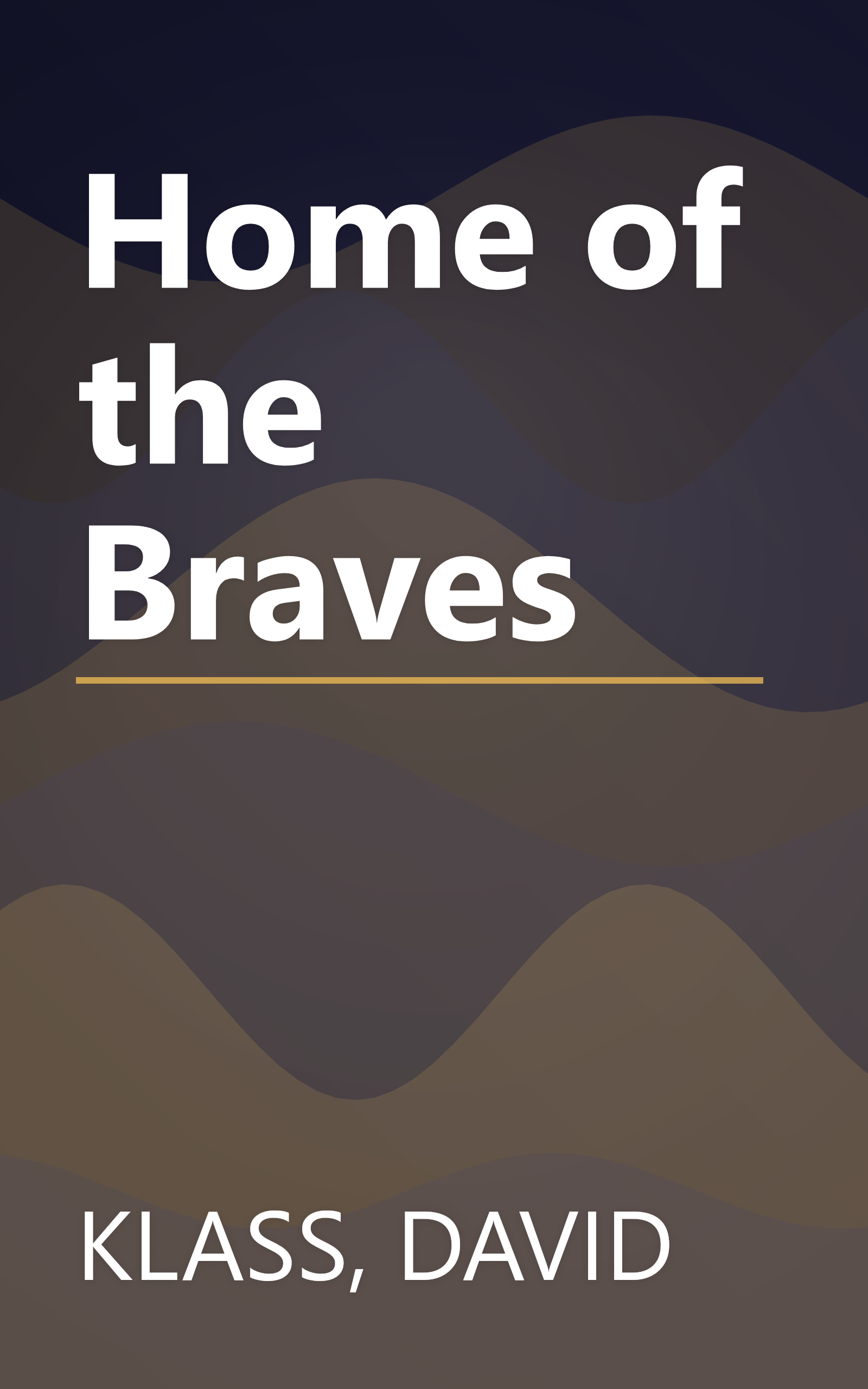 Home of the Braves book cover