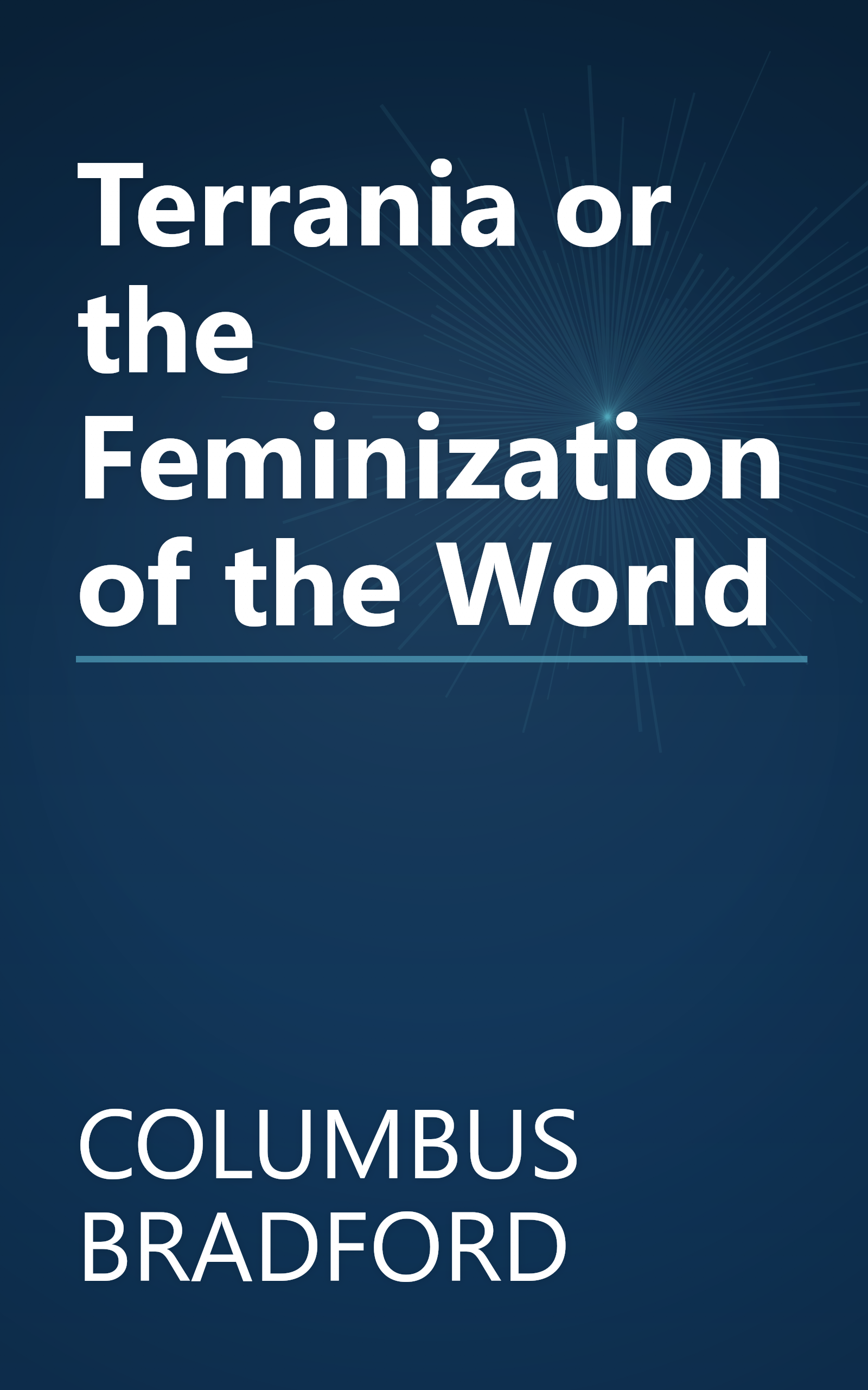Terrania or the Feminization of the World book cover