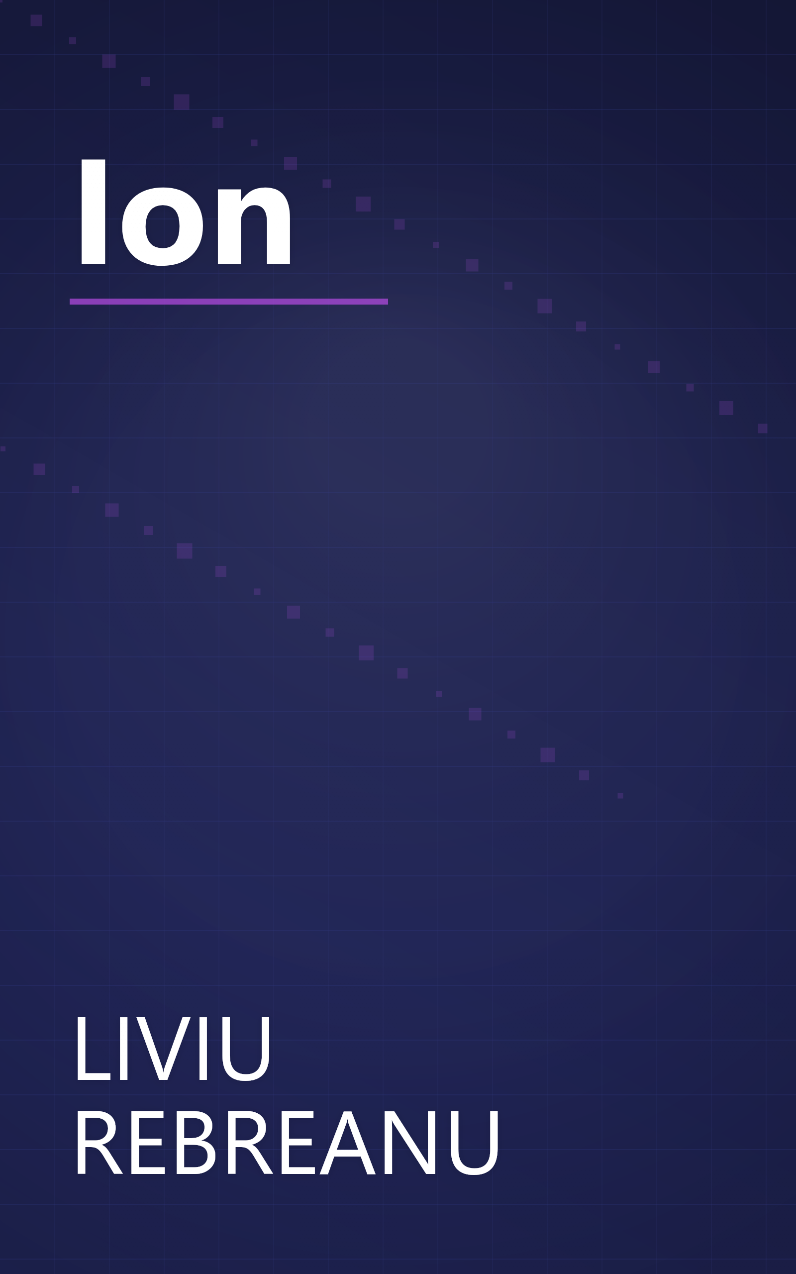 Ion book cover