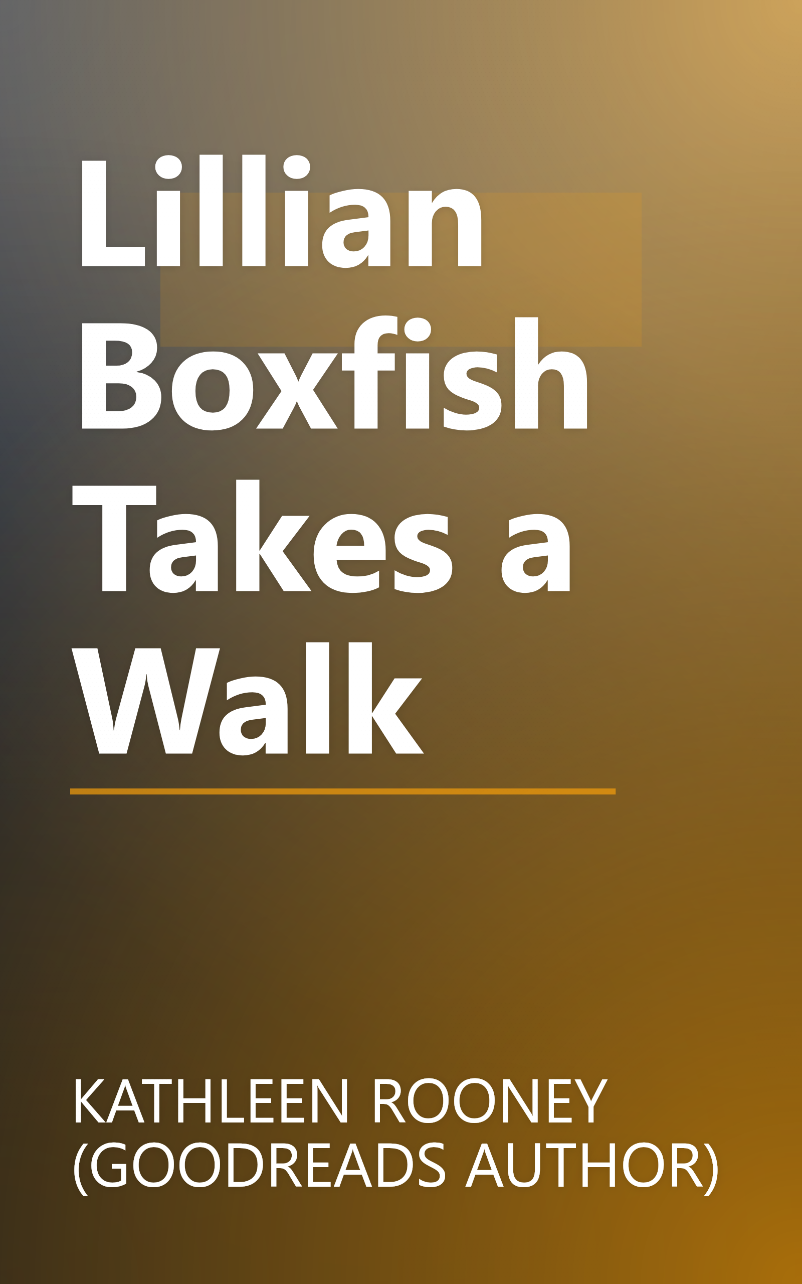 Lillian Boxfish Takes a Walk book cover