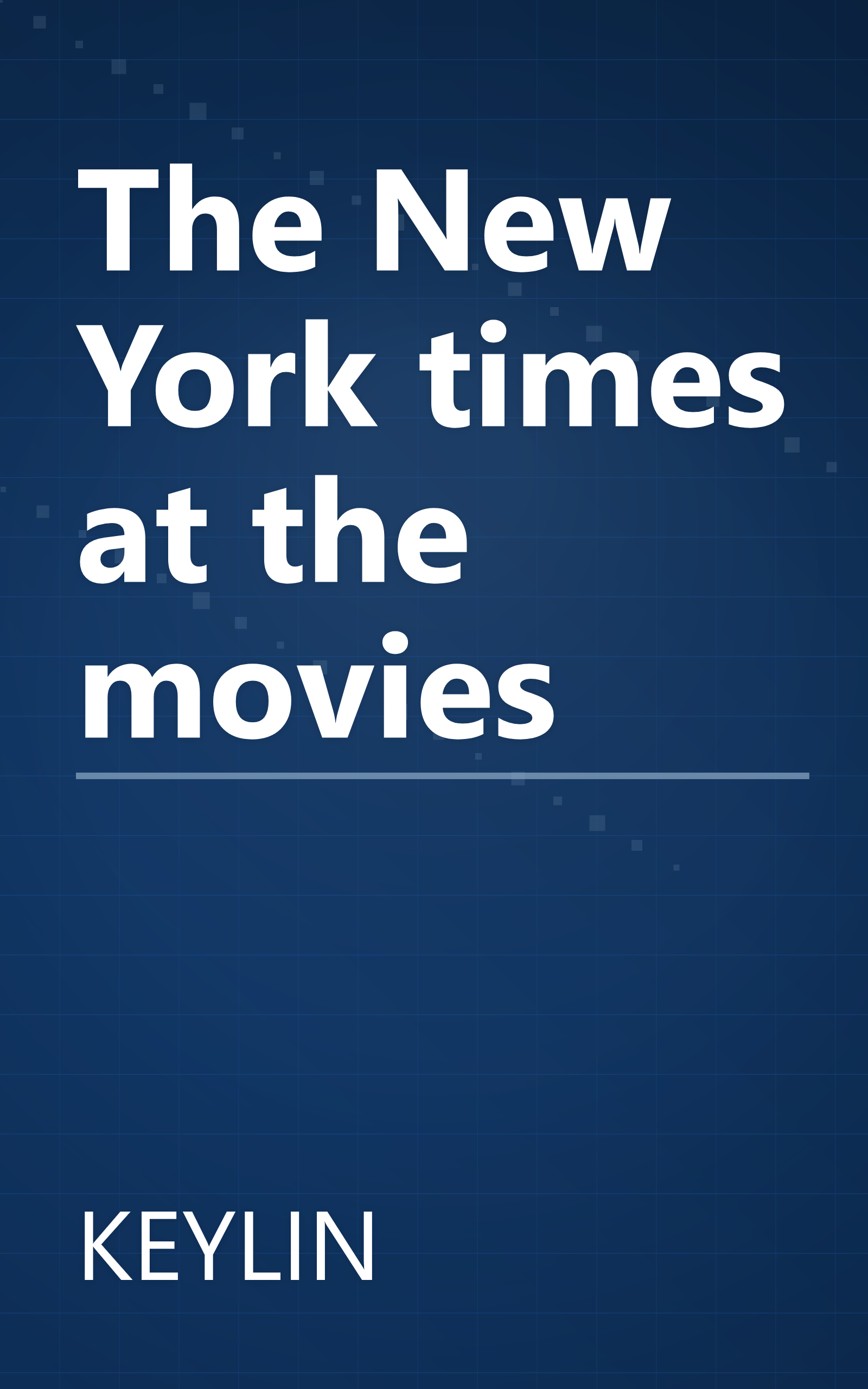 The New York times at the movies book cover