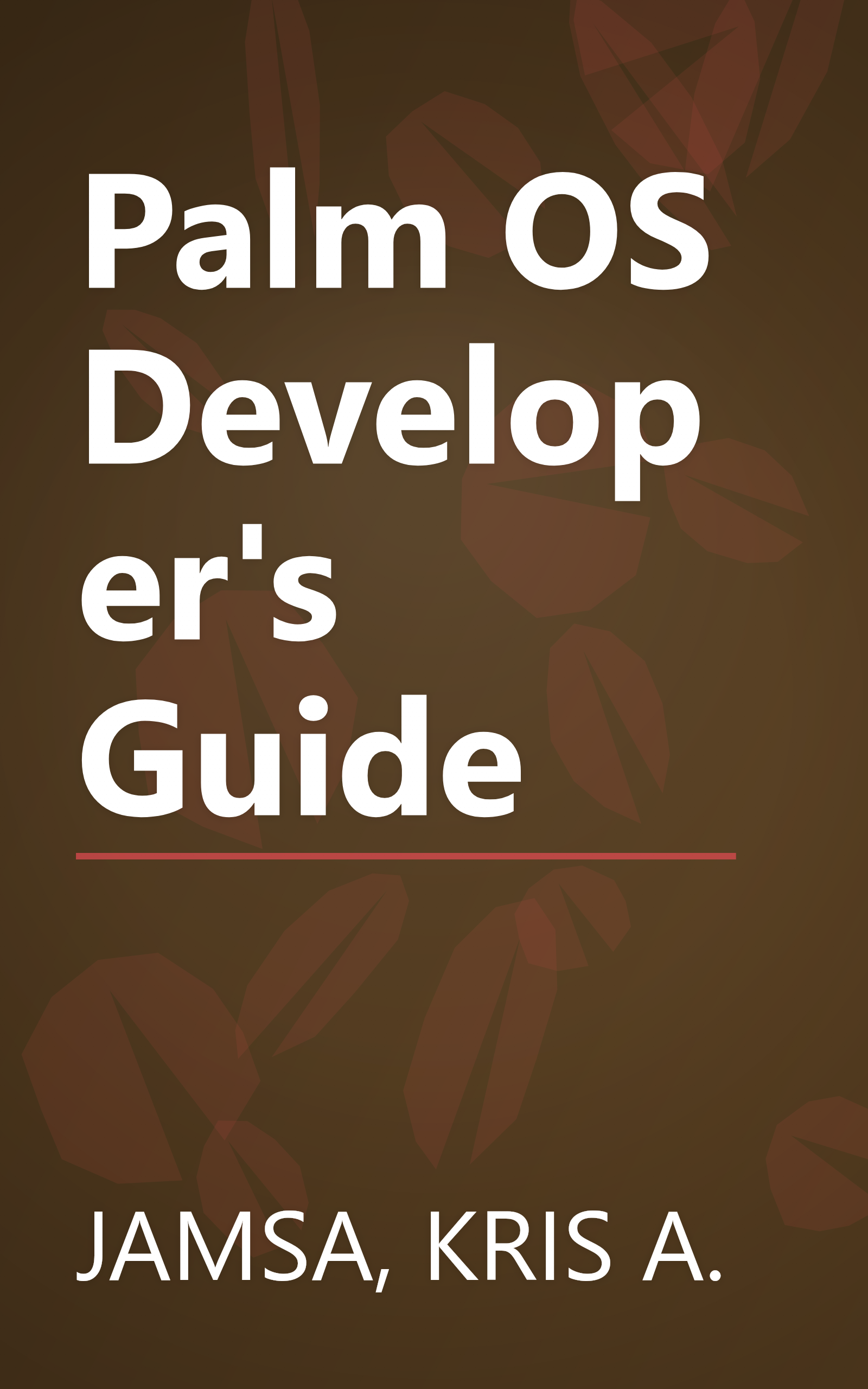 Palm OS Developer's Guide book cover
