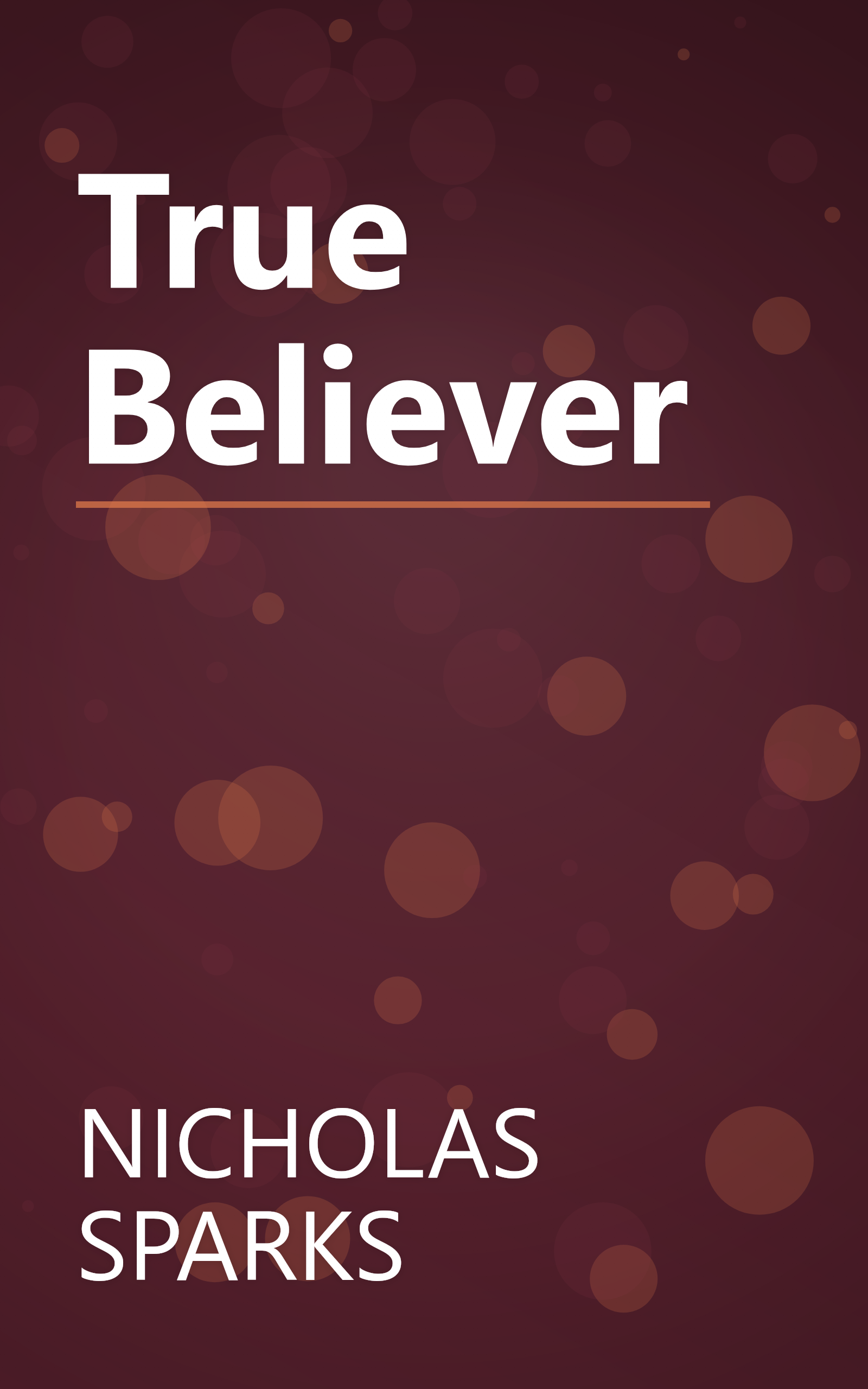 True Believer book cover