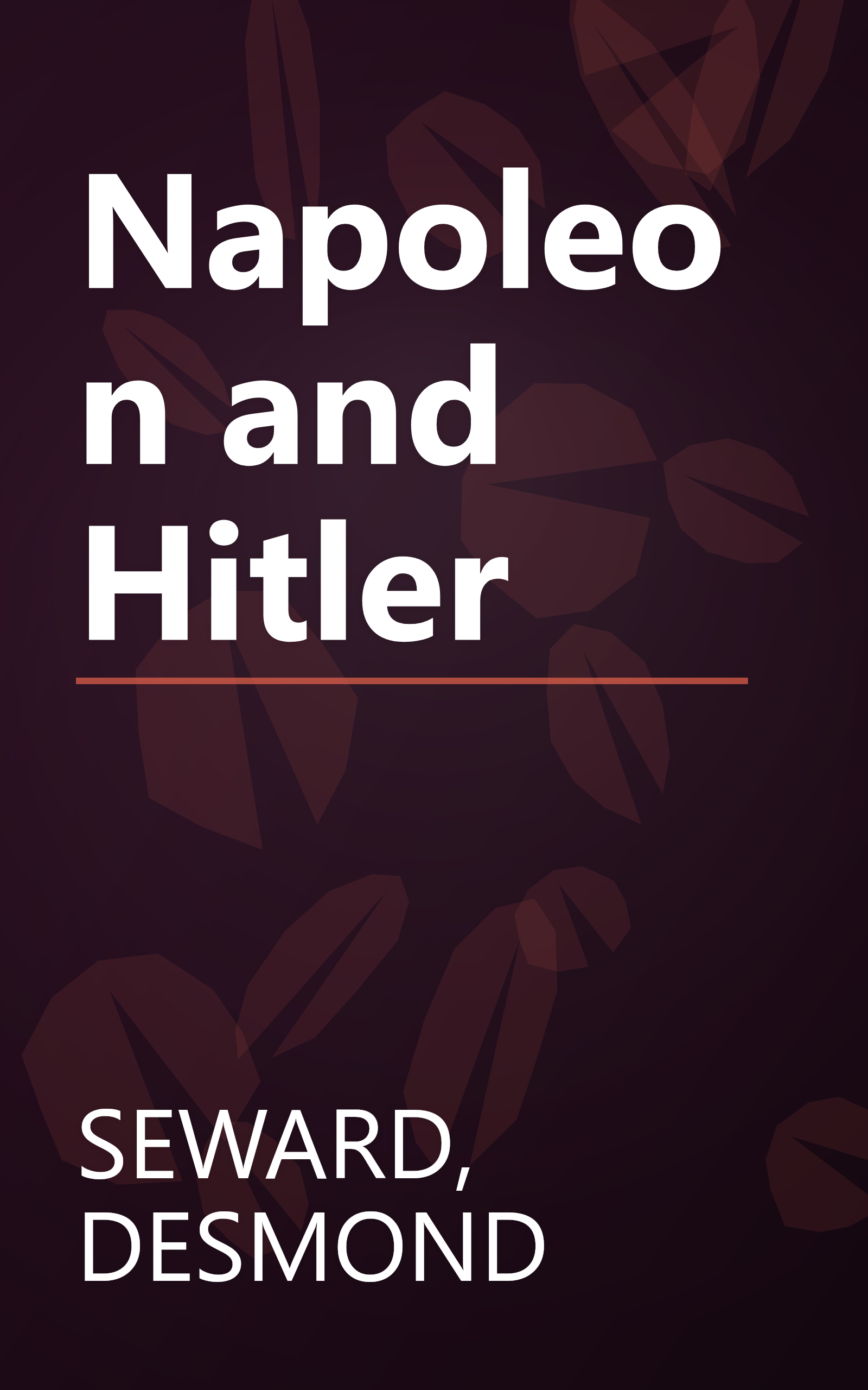 Napoleon and Hitler book cover