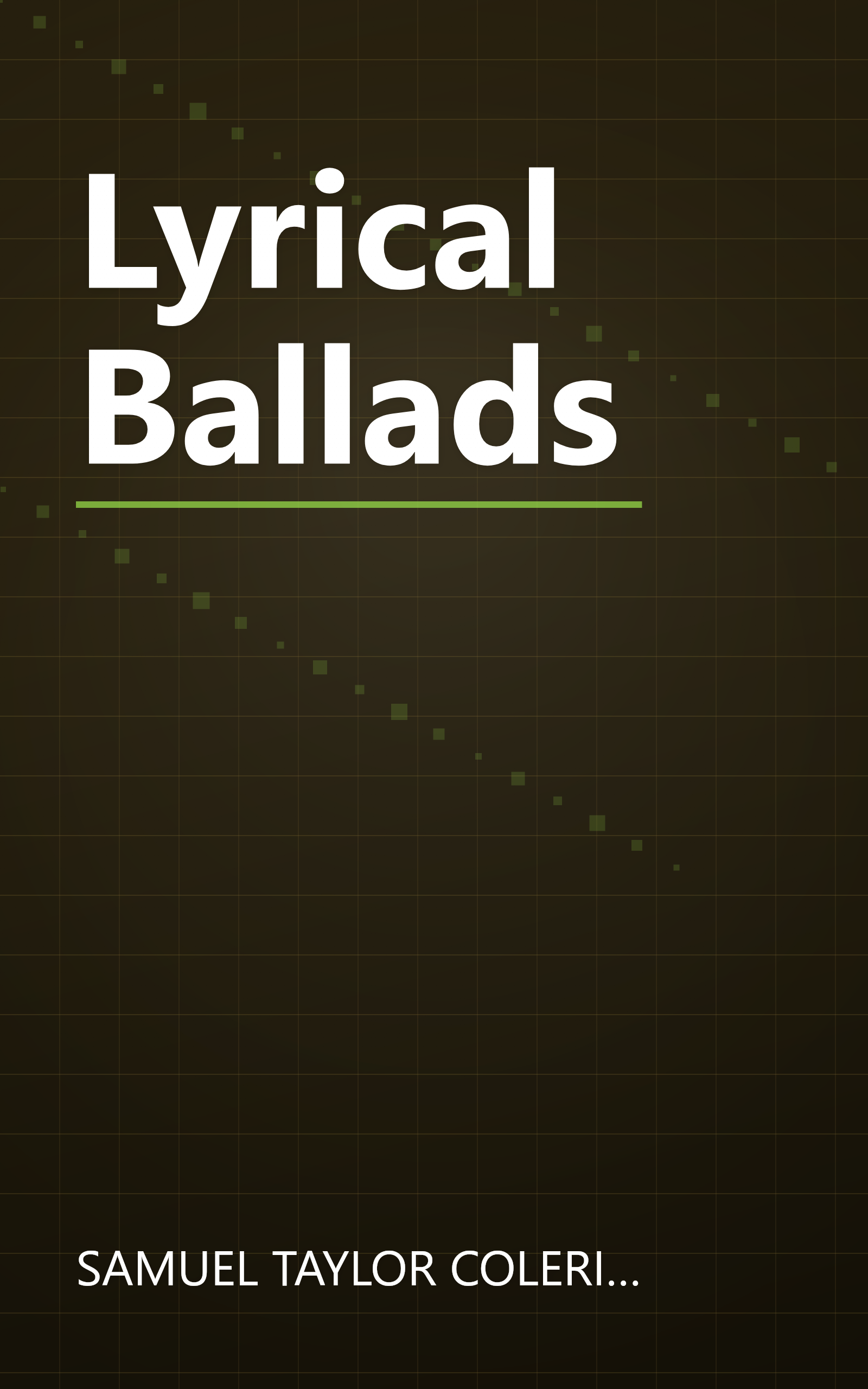 Lyrical Ballads book cover