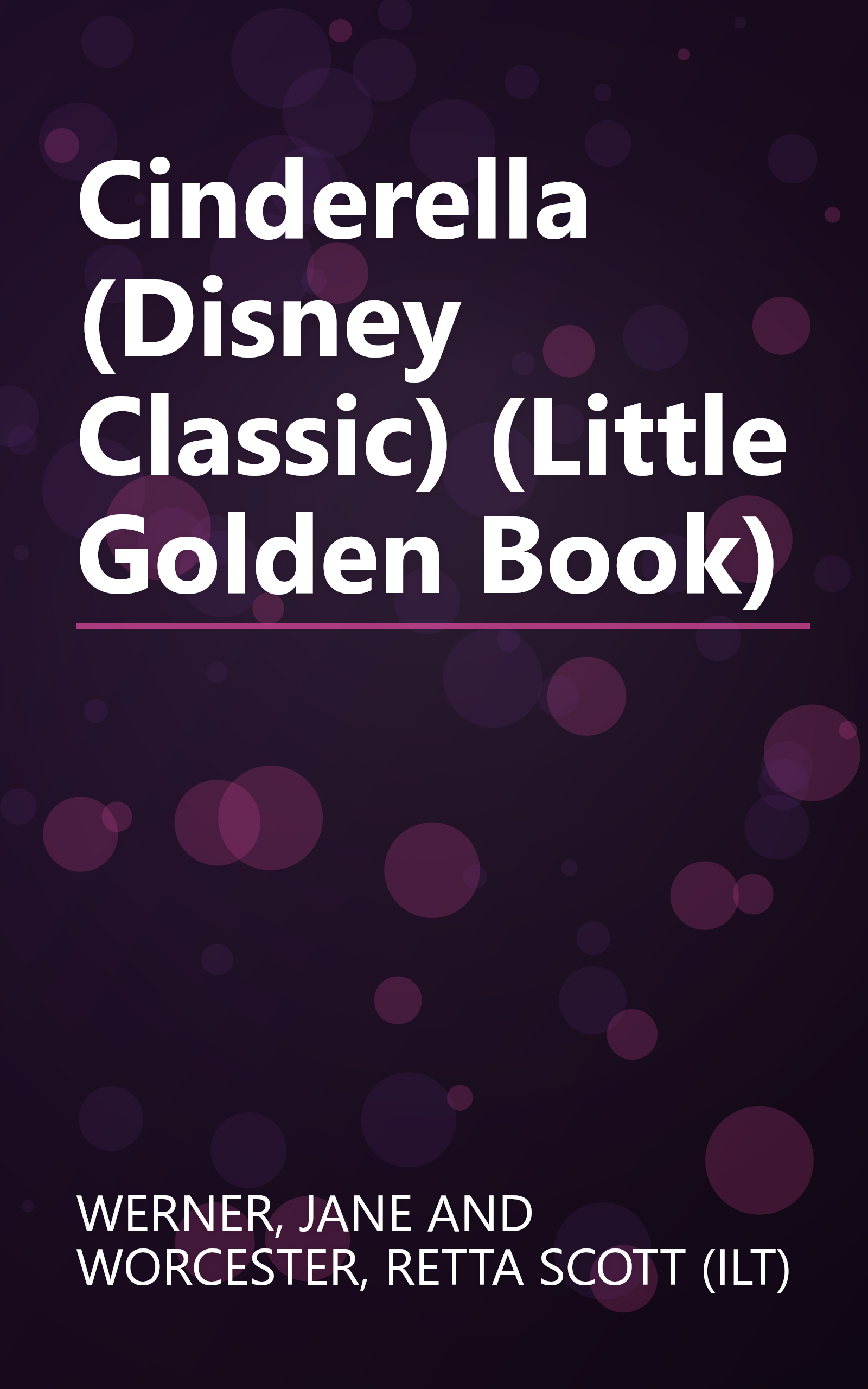 Cinderella (Disney Classic) (Little Golden Book) book cover