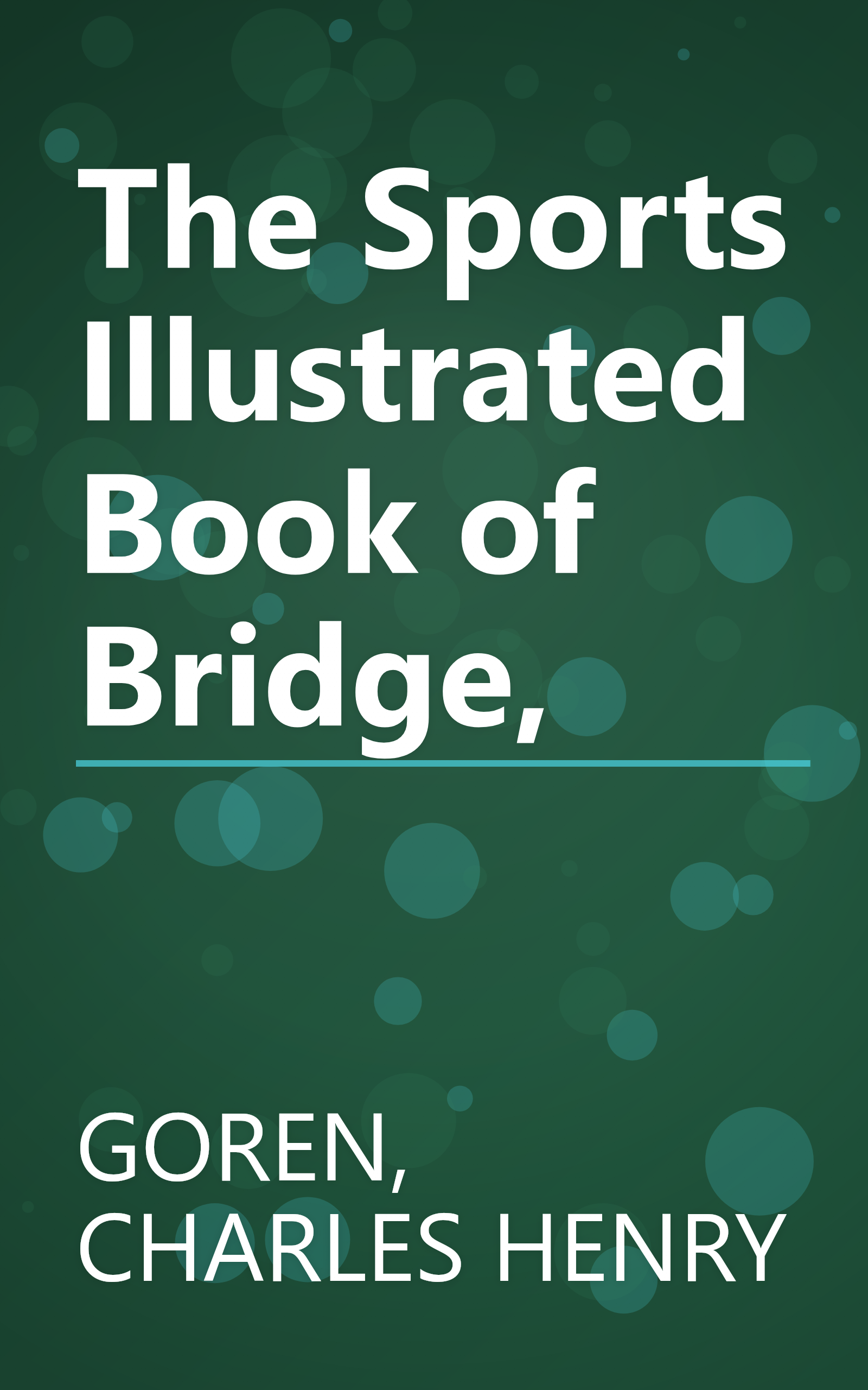 The Sports Illustrated Book of Bridge, book cover