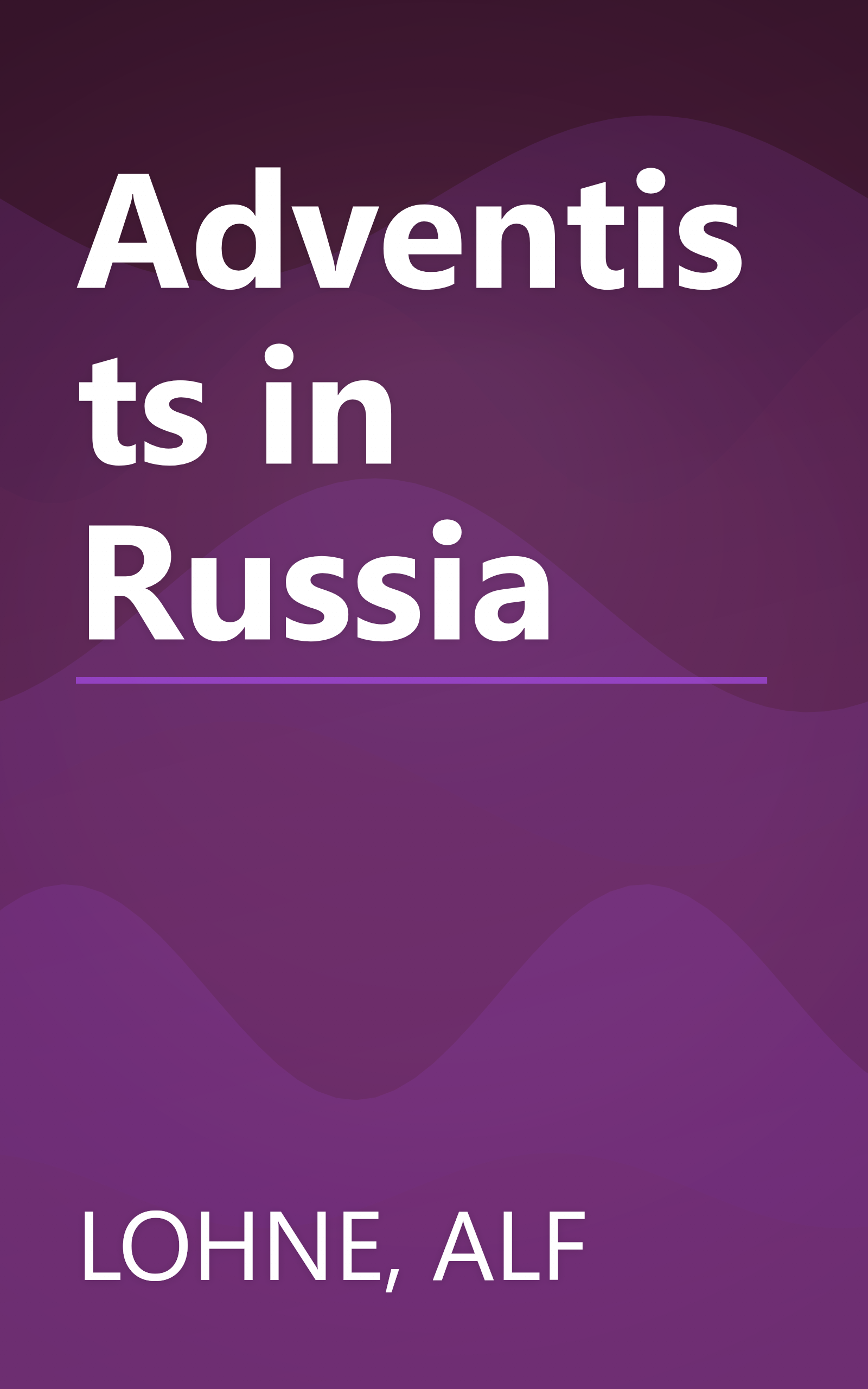 Adventists in Russia book cover