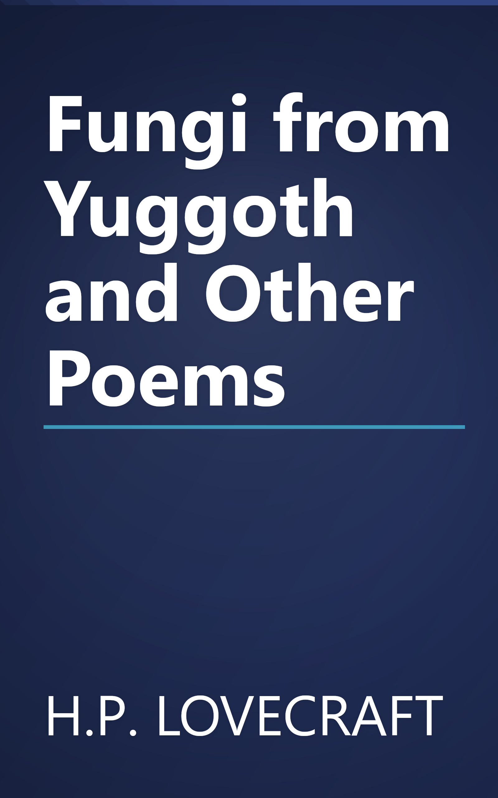 Fungi from Yuggoth and Other Poems book cover