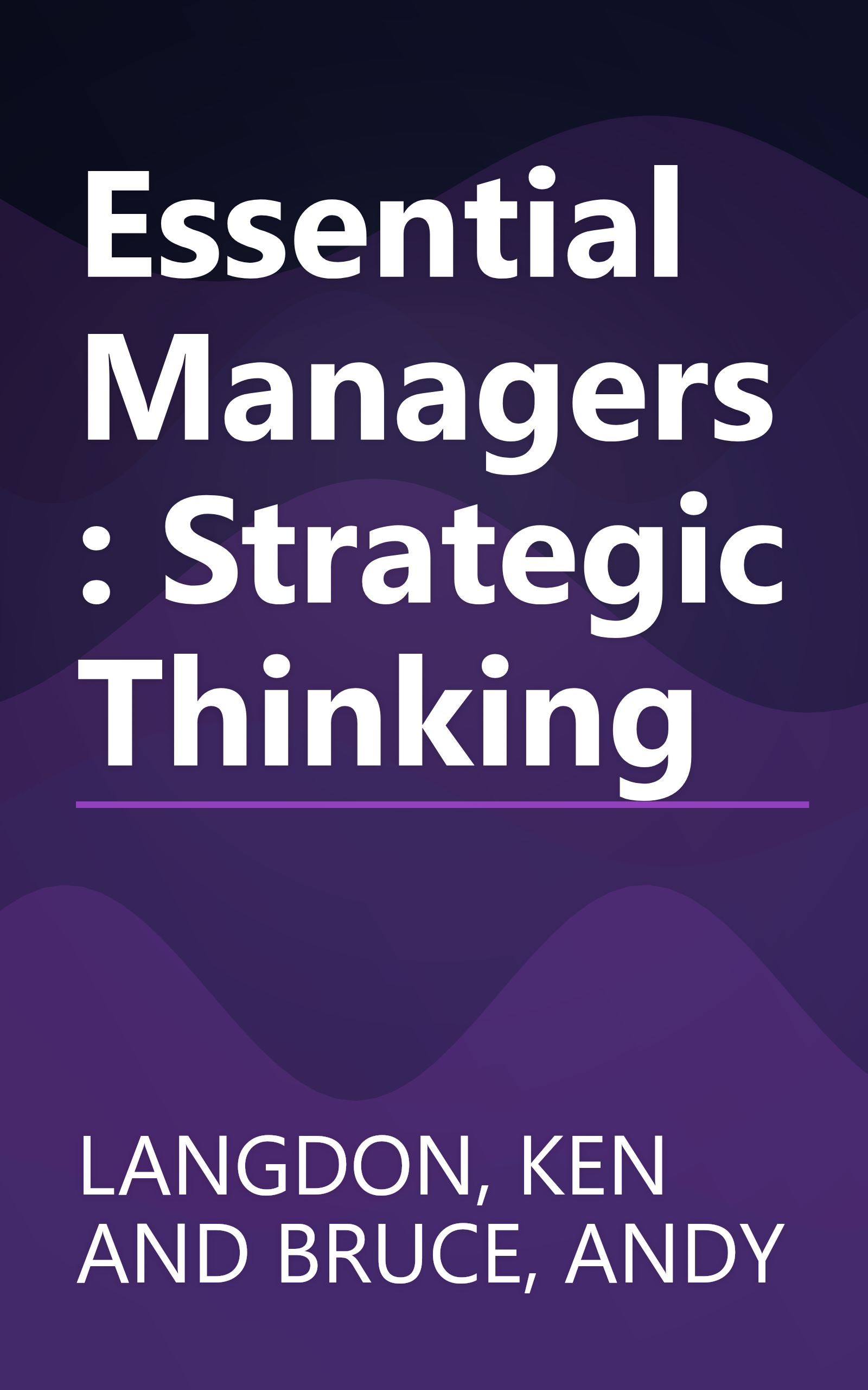 Essential Managers: Strategic Thinking book cover