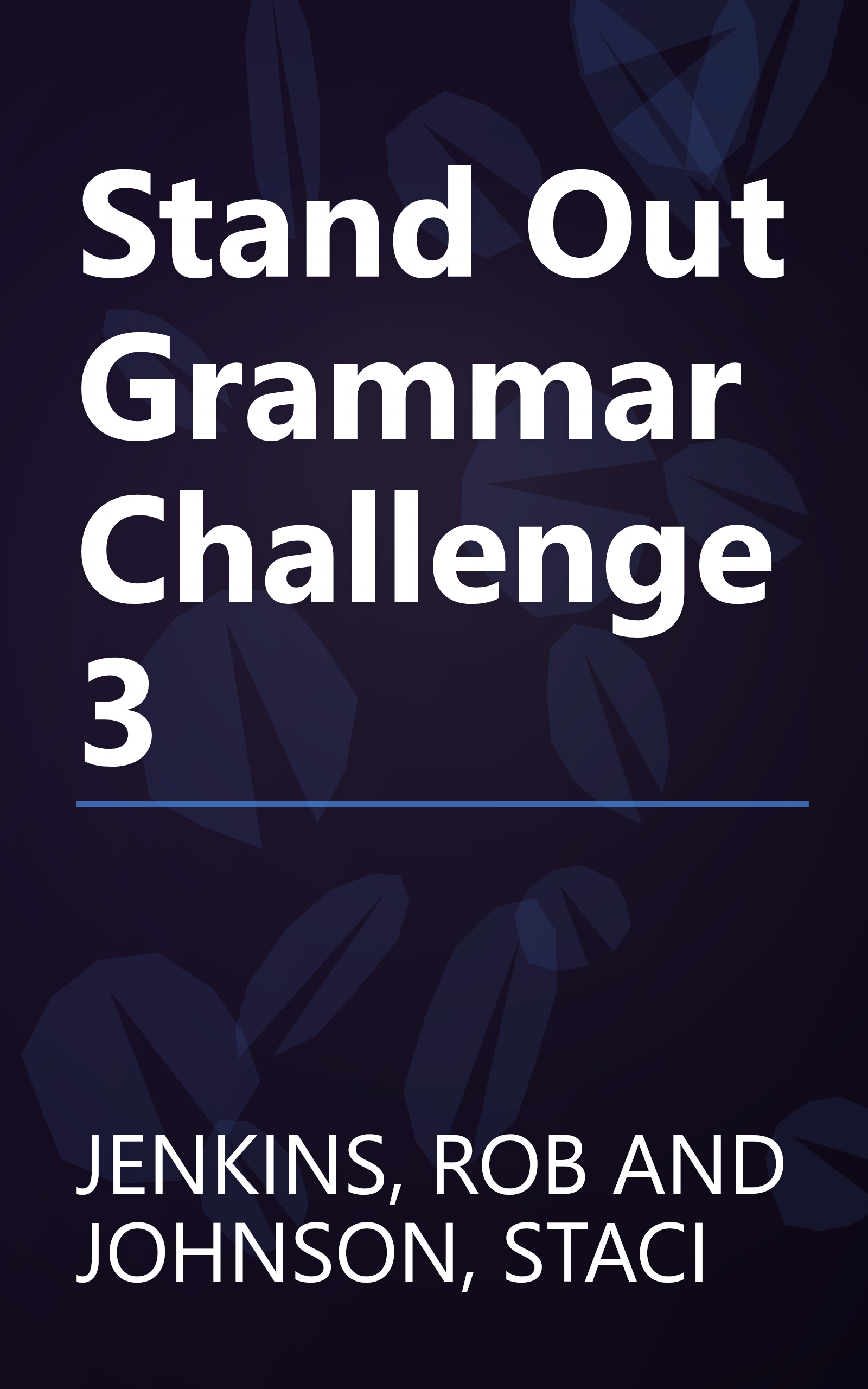Stand Out Grammar Challenge 3 book cover